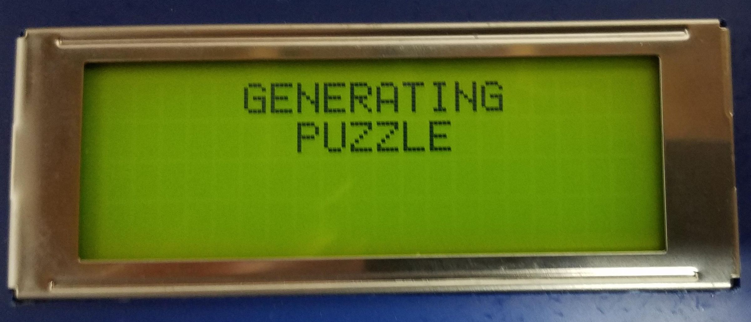 Arduino Sorta Sudoku Game : 3 Steps (with Pictures) - Instructables