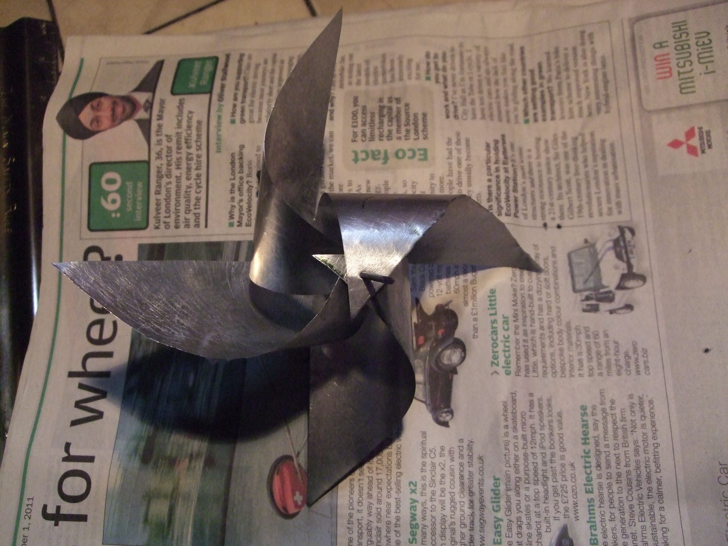 Simple Beer Can Windmill - Instructables