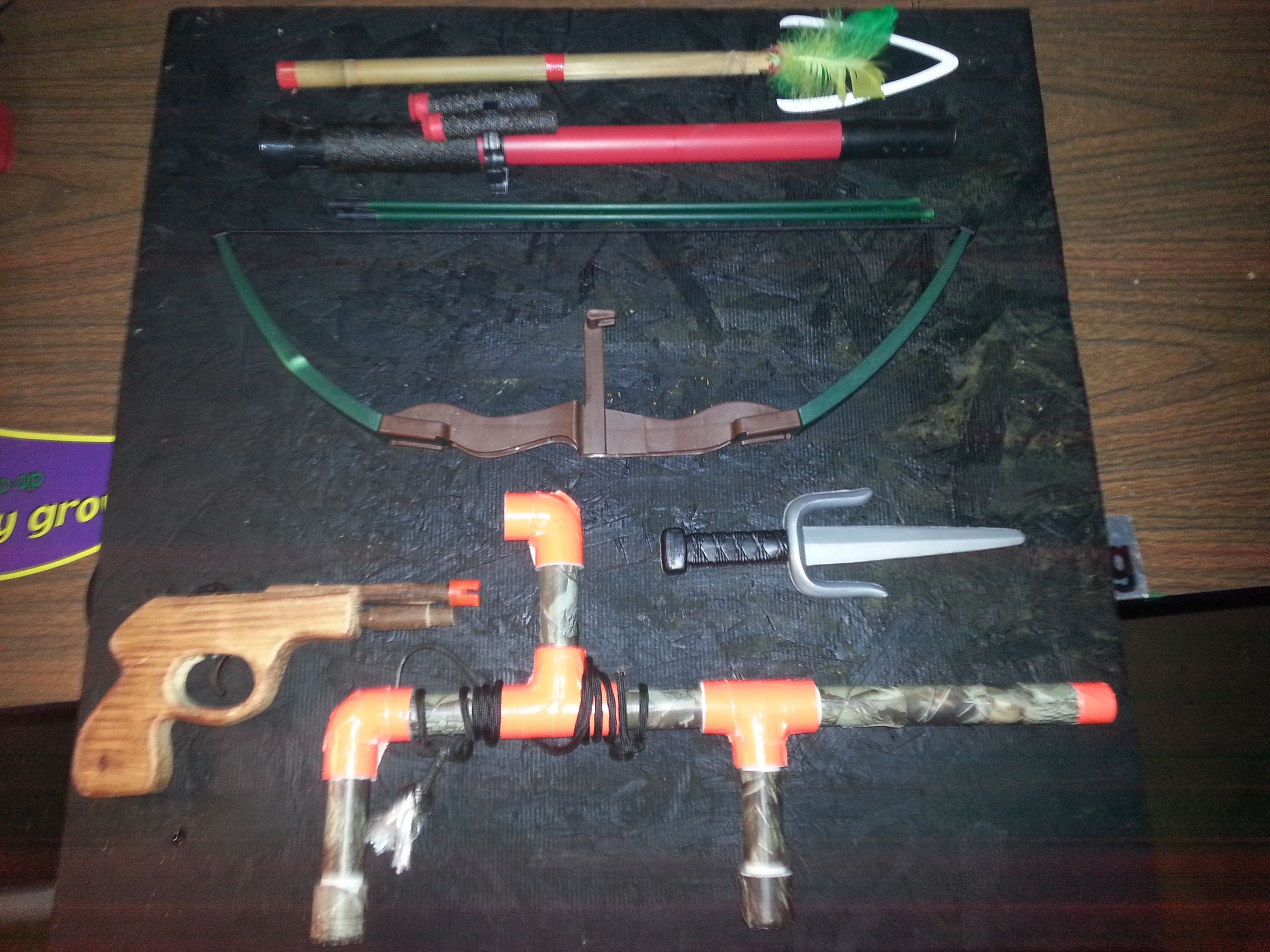 Toy Weapons Display - Instructables