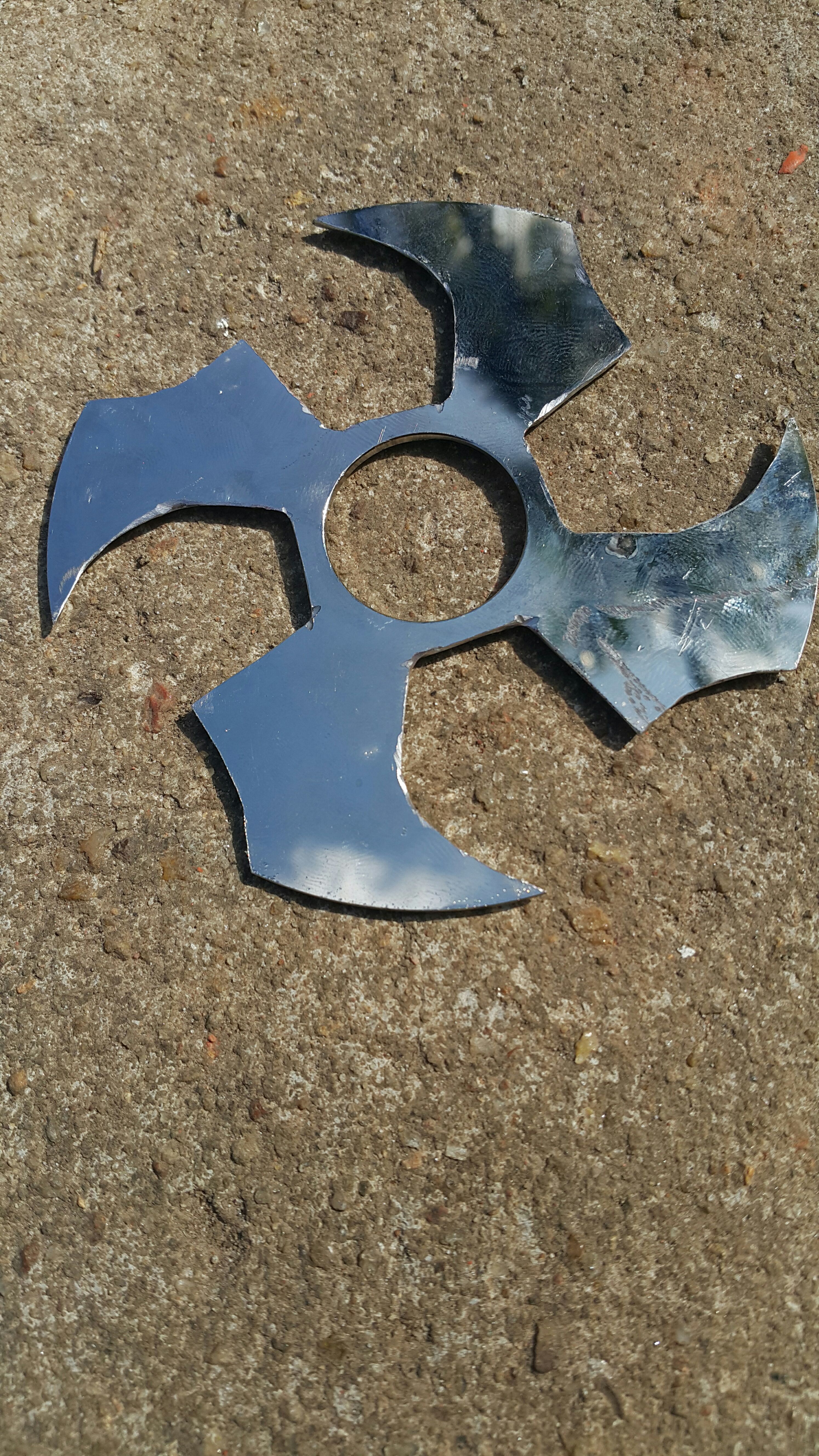 Make Ninja Wheel From Old Hard Drive : 4 Steps (with Pictures ...