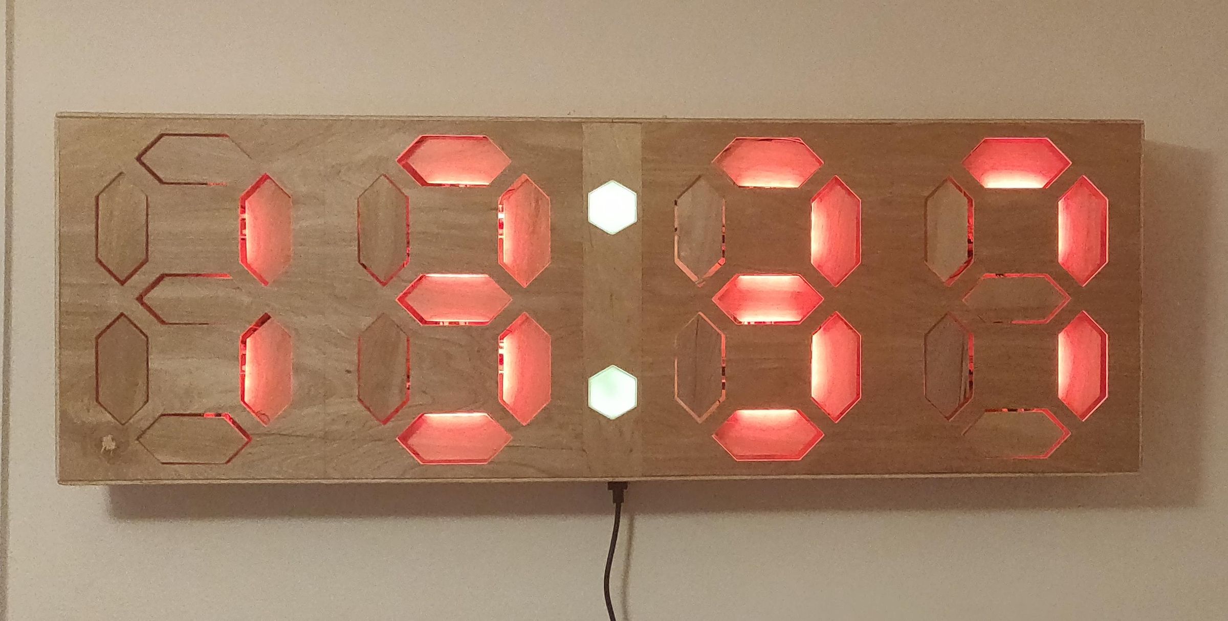Kinetic Seven Segment Clock : 5 Steps (with Pictures) - Instructables