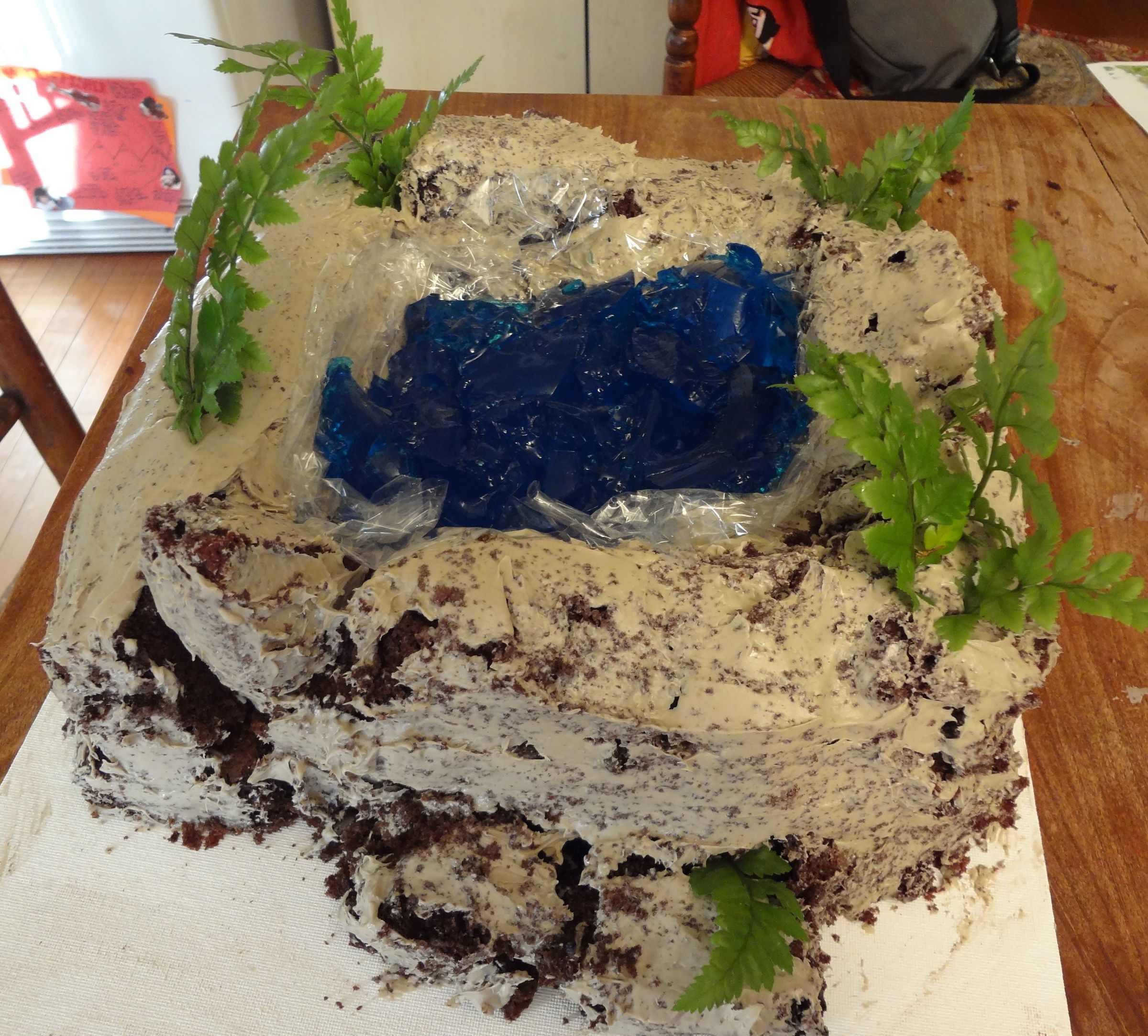 Cake Construction - Mission Santa Cruz, Mt. McKinley & Stone Quarry : 4 ...