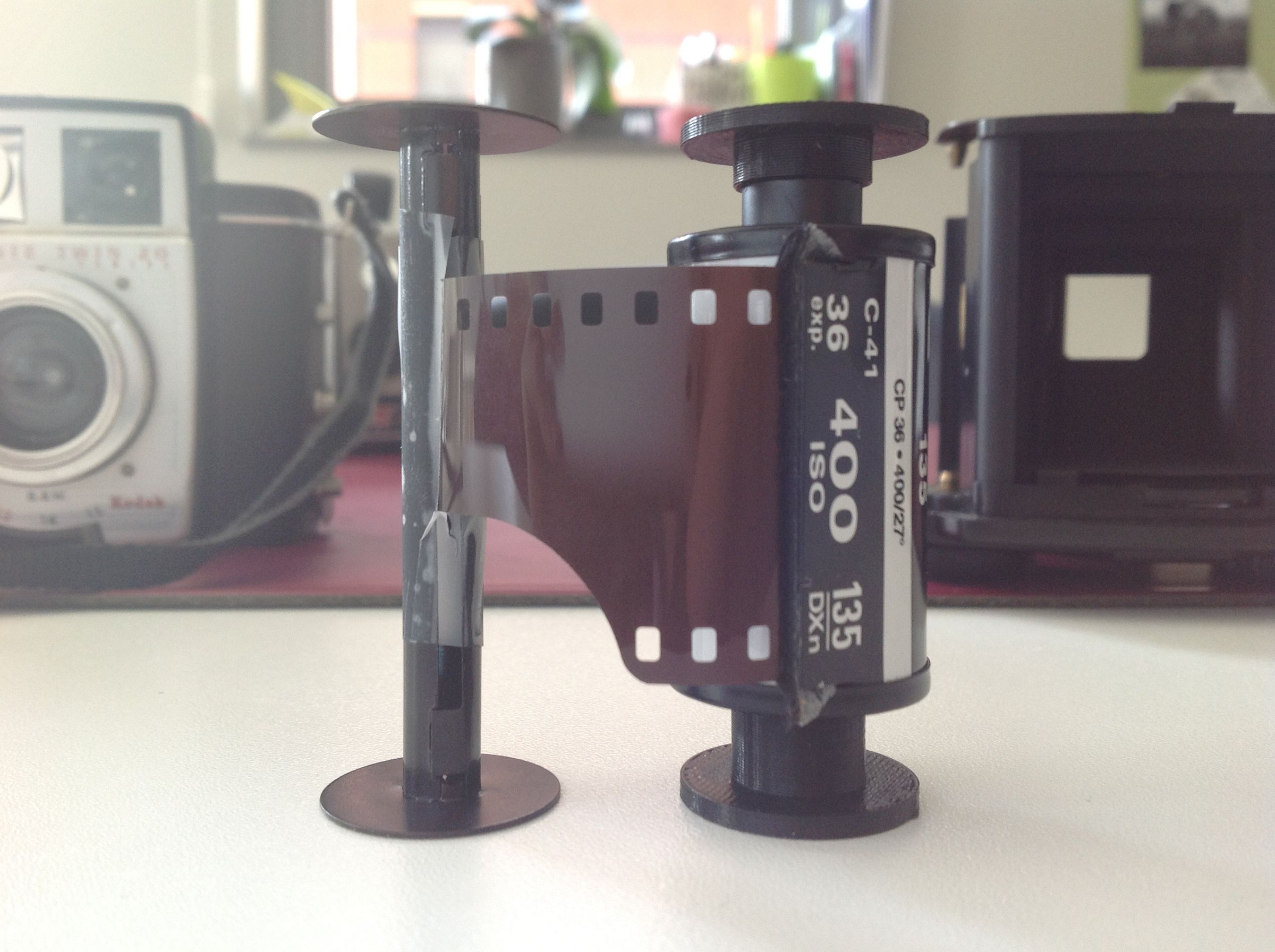 35mm Film in Old Camera's (and Redscale Effect) - Instructables