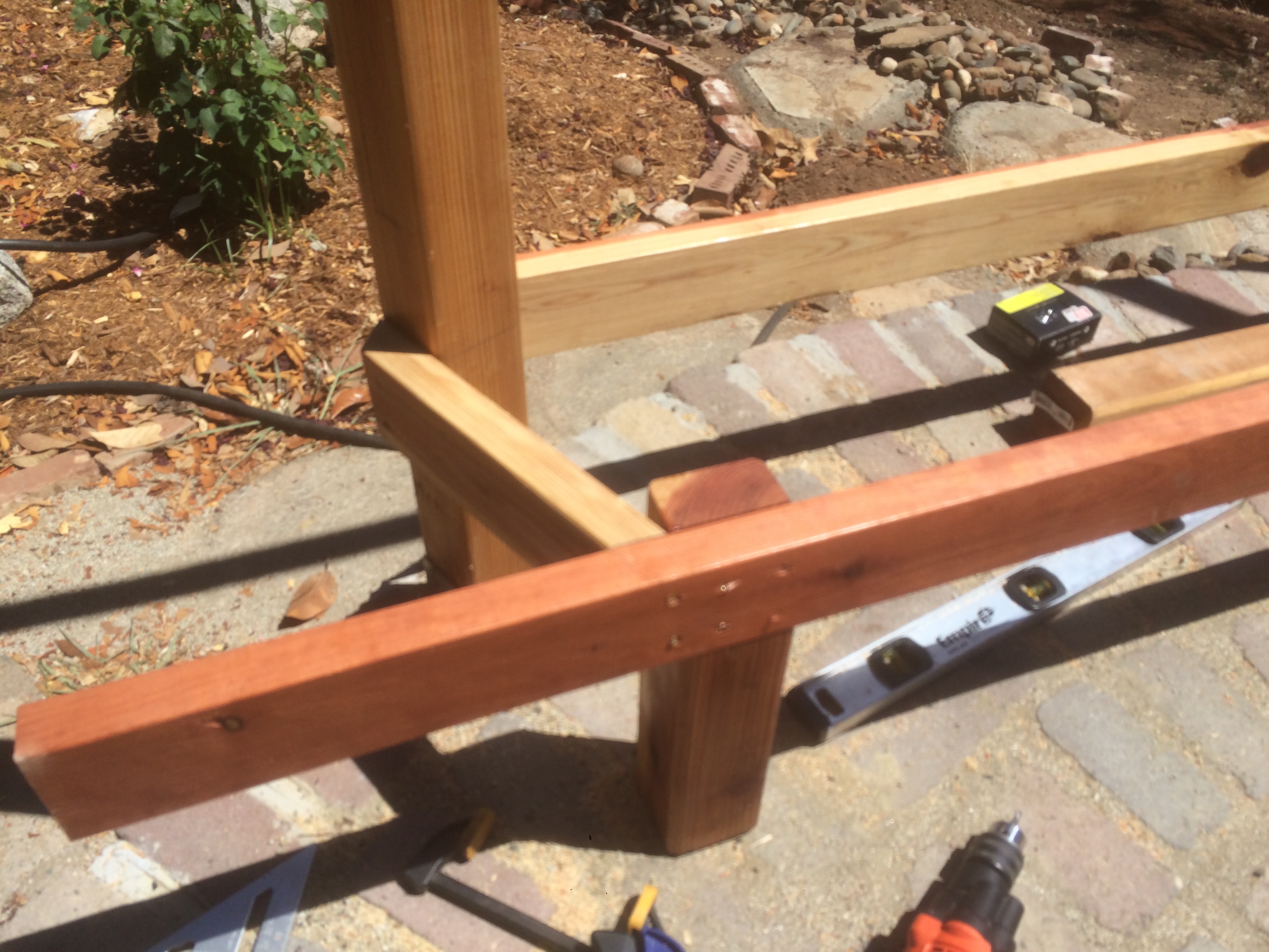 Gazebo - Part 3 Structure and Bench : 5 Steps (with Pictures ...