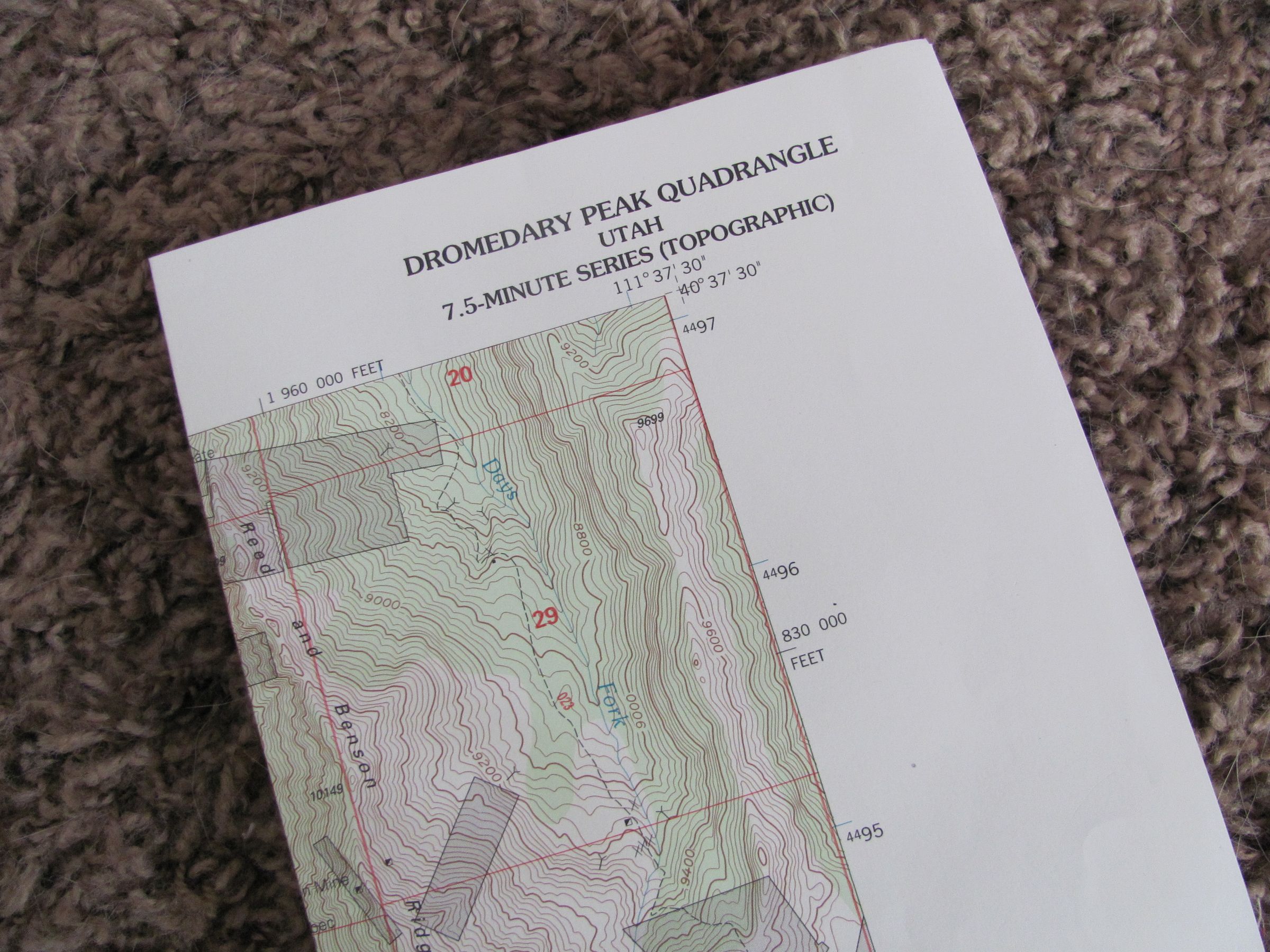 How to Fold a Topo Map : 5 Steps - Instructables