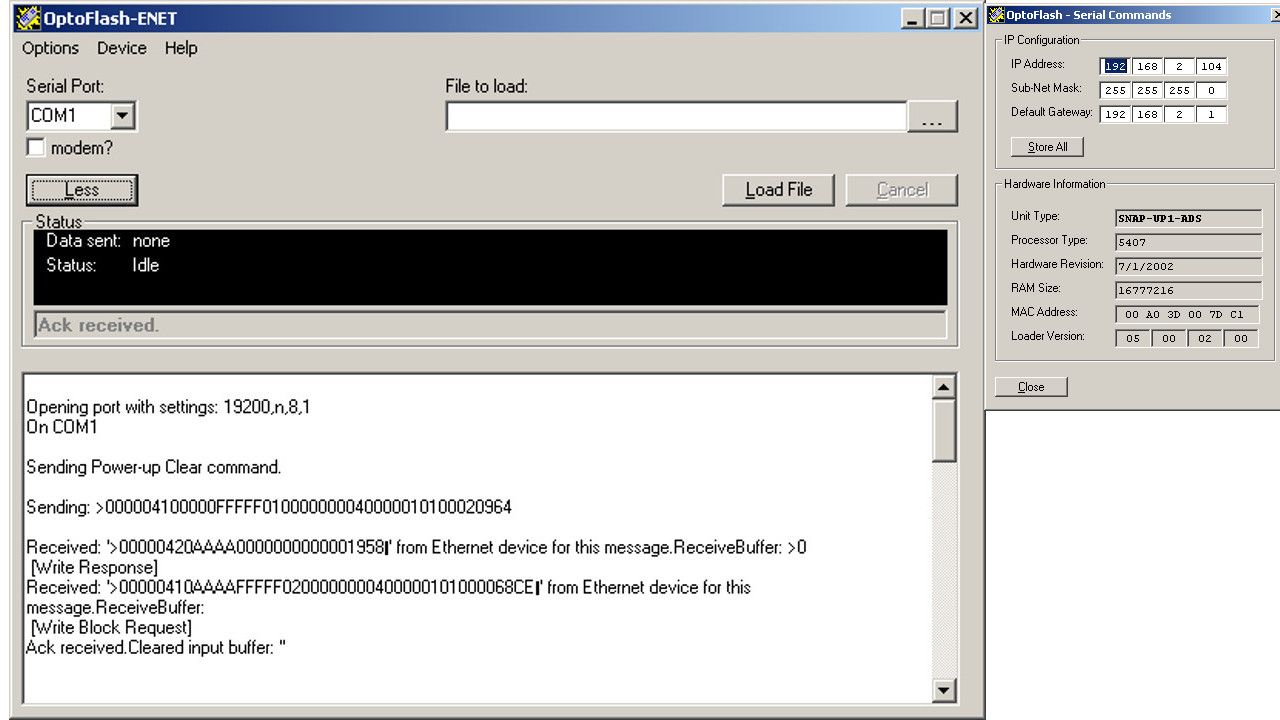 OPTO22 SNAP UP1 ADS Lectura De Parametros De Red Mediante LINUX : 3 Steps - Instructables