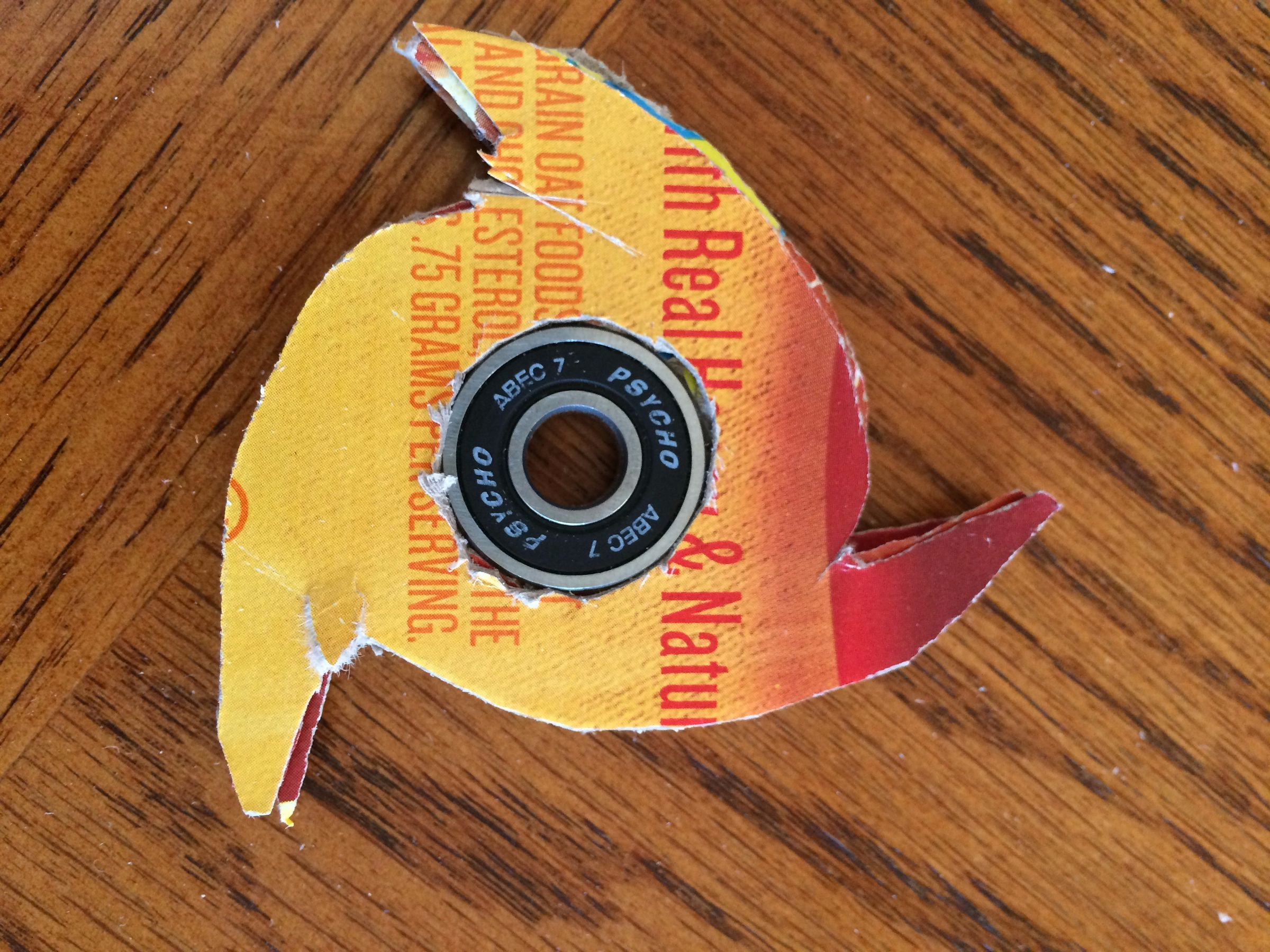 Carboard and Ductape Fidget Spinner - Instructables