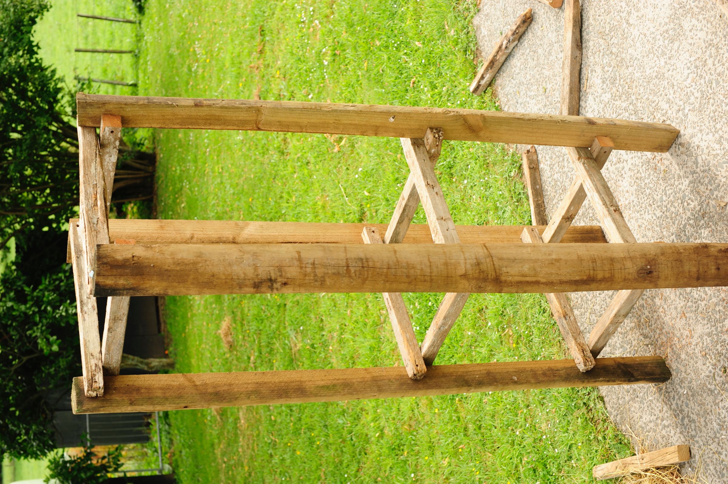 Basic Fence Post Shelfs (with Pictures) - Instructables