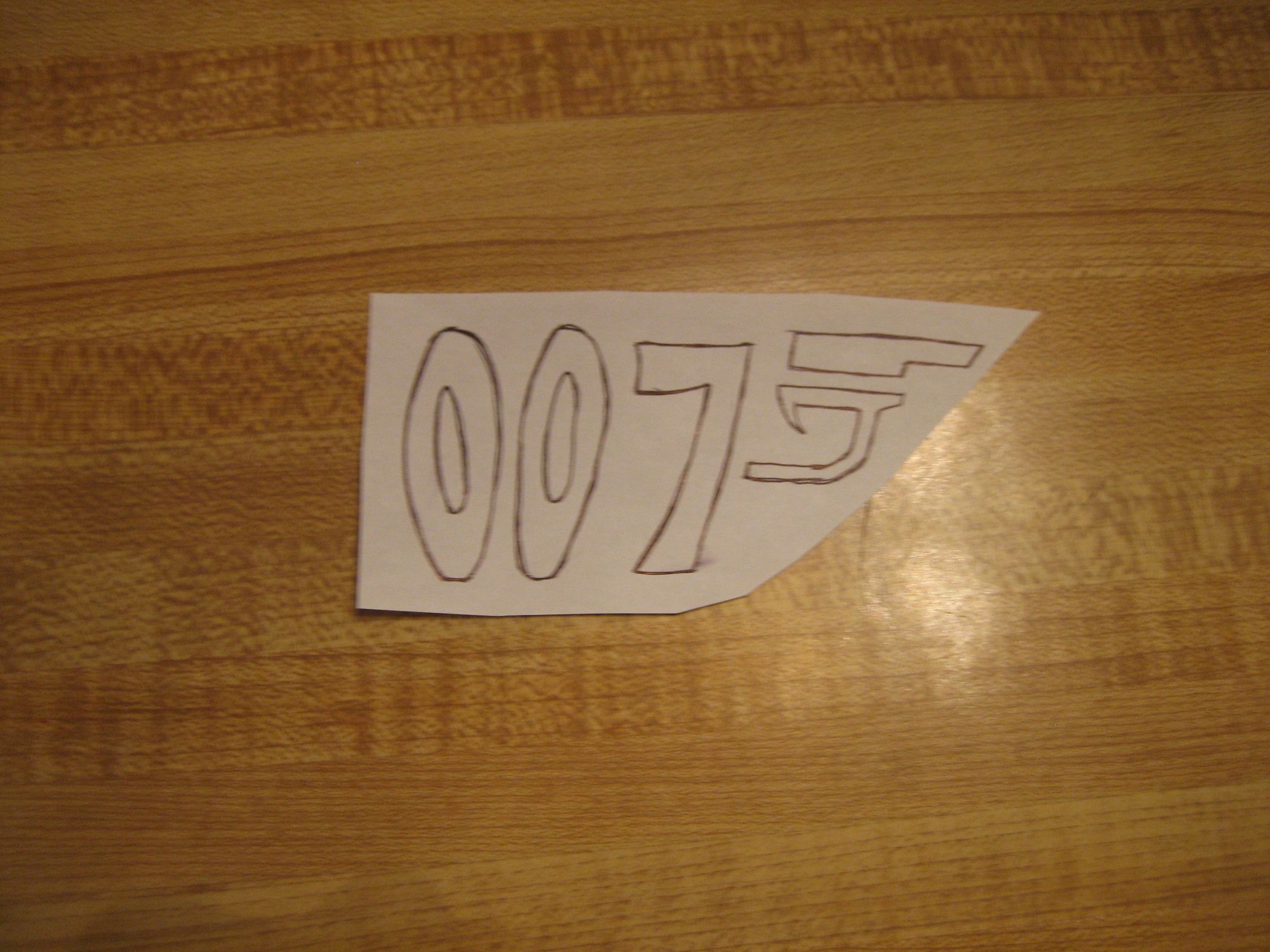 The New 007 Trademark Logo : 3 Steps - Instructables