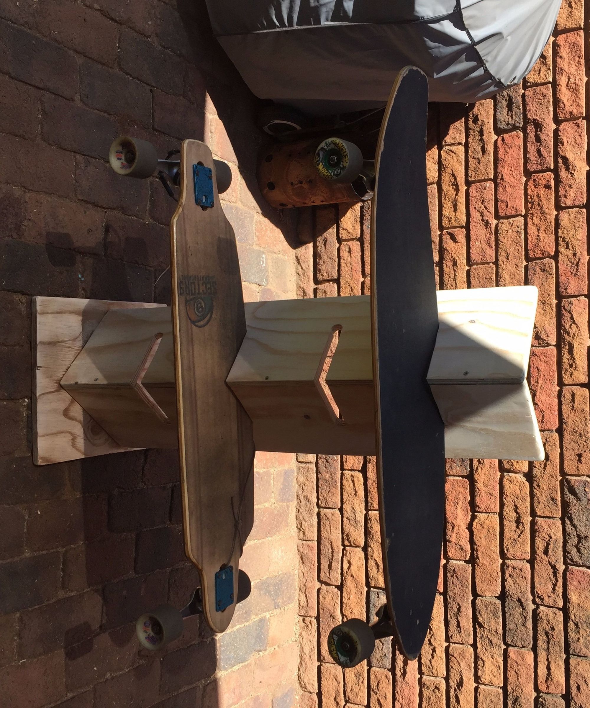 Longboard/Skateboard Rack : 7 Steps (with Pictures) - Instructables