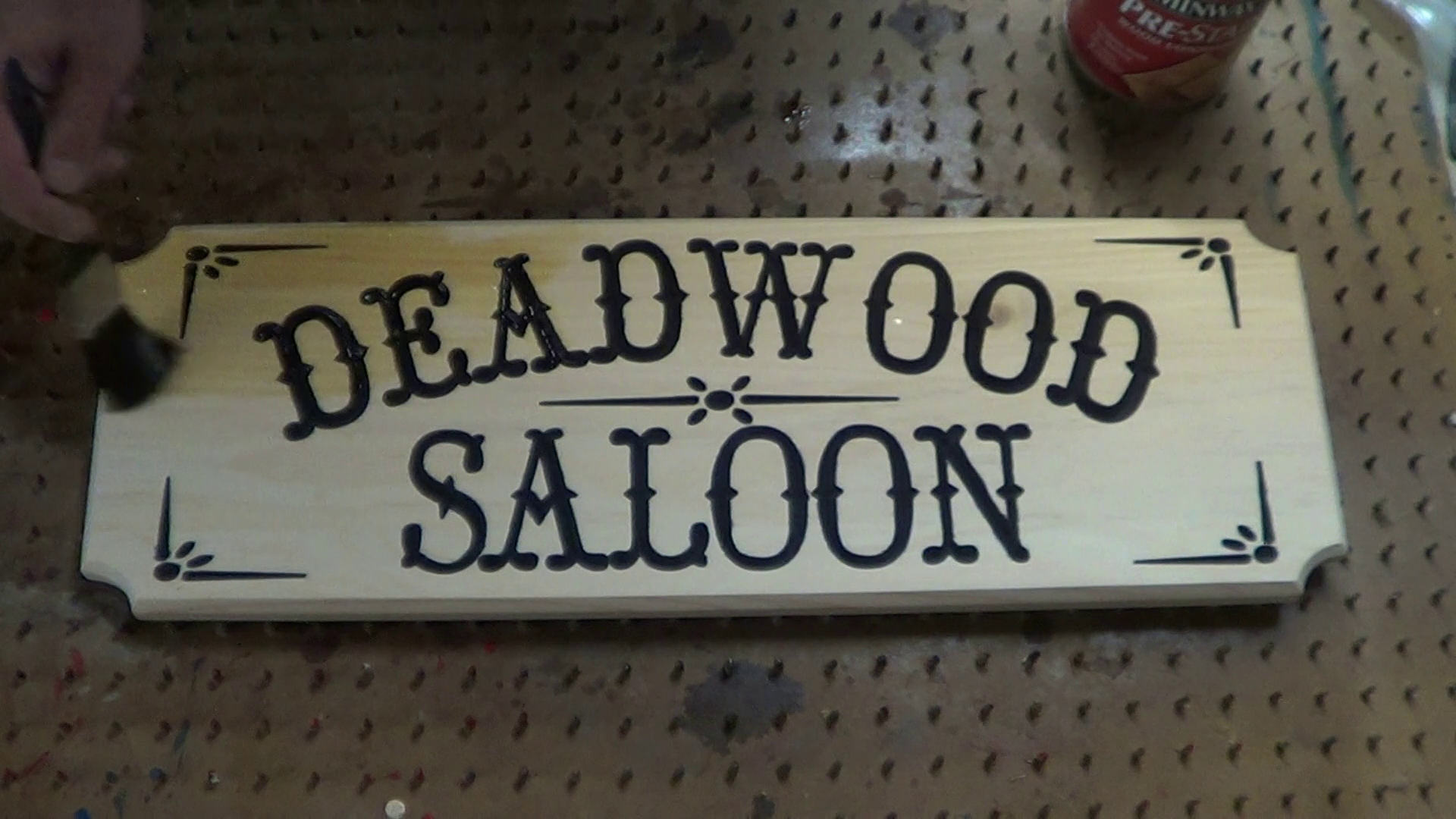 Deadwood Saloon Sign : 8 Steps (with Pictures) - Instructables