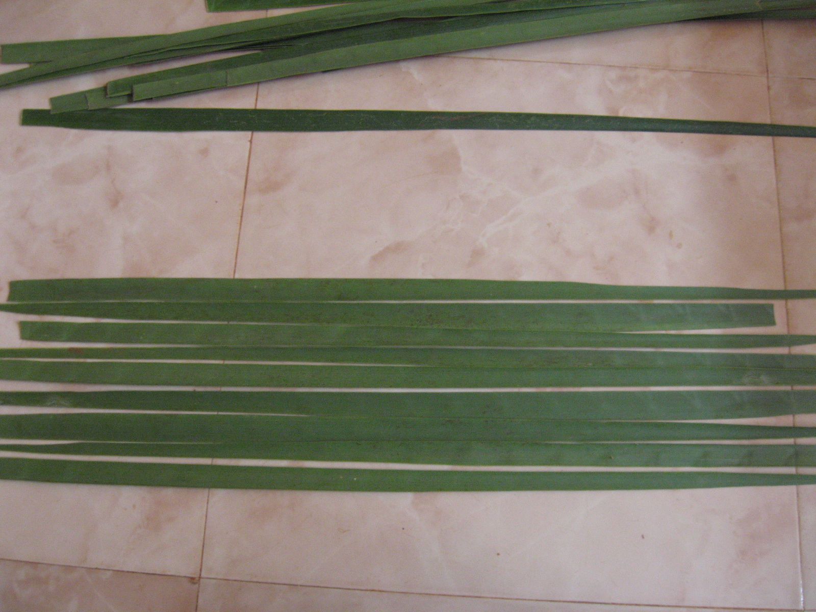 How to Weave a Small Mat From Coconut Leaves : 4 Steps (with Pictures ...