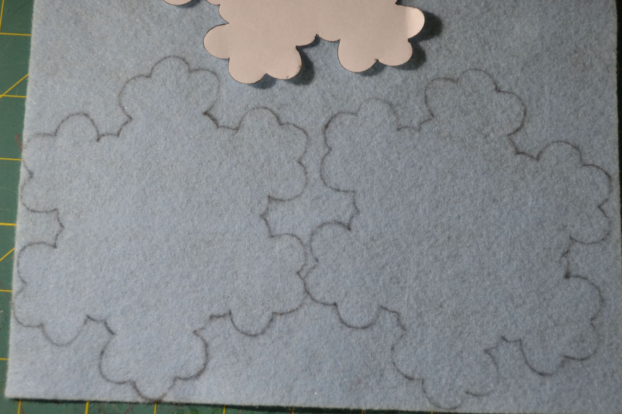 Felt Snowflake Pattern