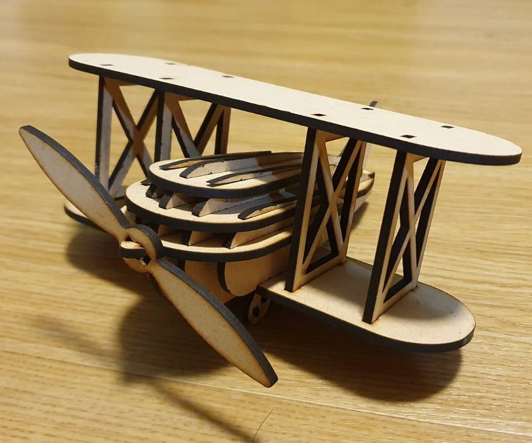 3D Puzzle: Wooden Toy Plane for Kids : 4 Steps (with Pictures) - Instructables