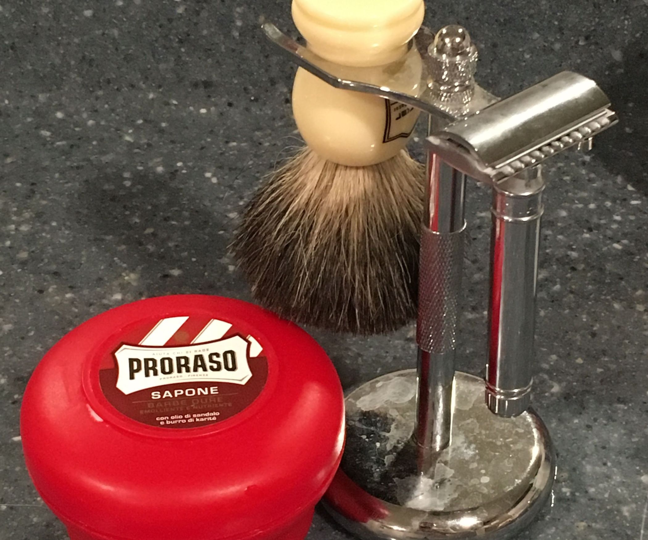 How to Wet Shave With a Safety Razor. : 6 Steps (with Pictures ...