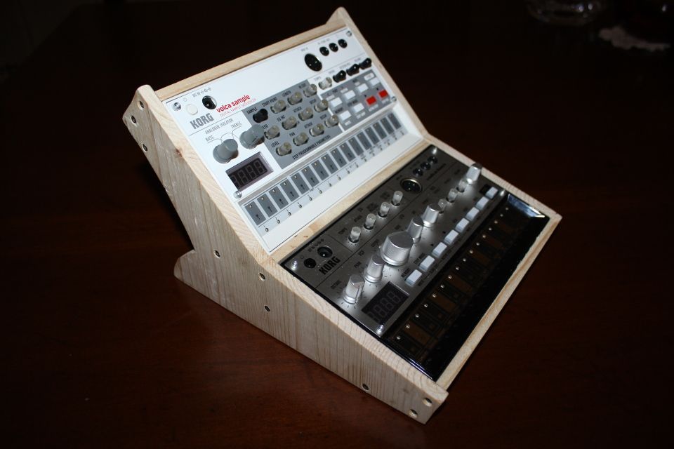 Dual Korg Volca Stand : 4 Steps (with Pictures) - Instructables