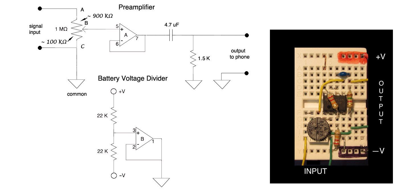 A Preamplifier for Smartphone Oscilloscopes : 6 Steps (with Pictures ...