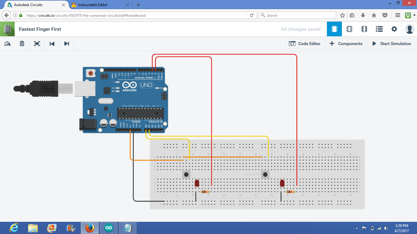 Fastest Finger First Using Arduino (Easiest) - Instructables