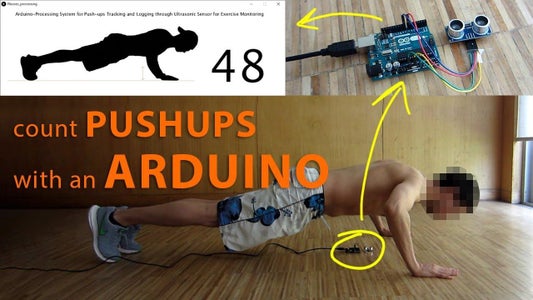 Push Up Counter Using Arduino 3 Steps Instructables