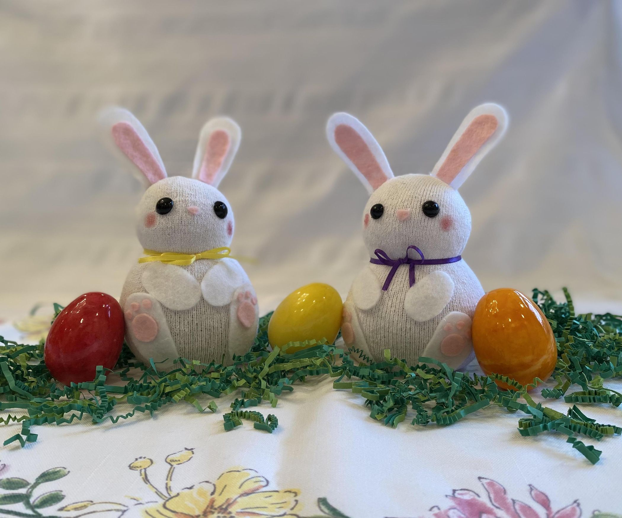 Easy Sock Easter Bunny : 8 Steps - Instructables