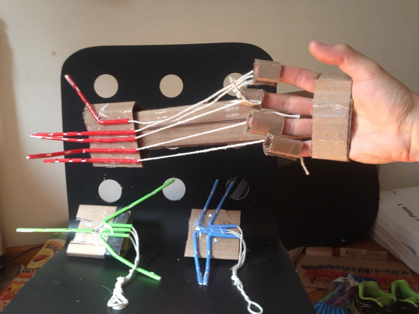 Modular Bionic Cardboard Hand : 6 Steps (with Pictures) - Instructables