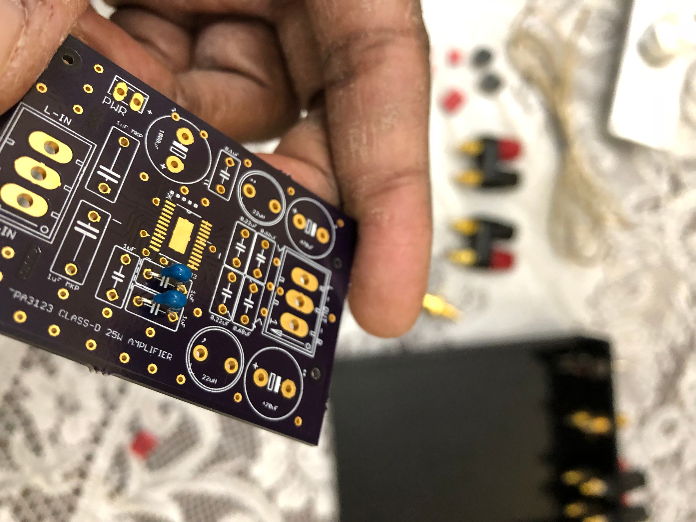 Portable Stereo Class-D Audio Power Amplifier : 7 Steps (with Pictures ...