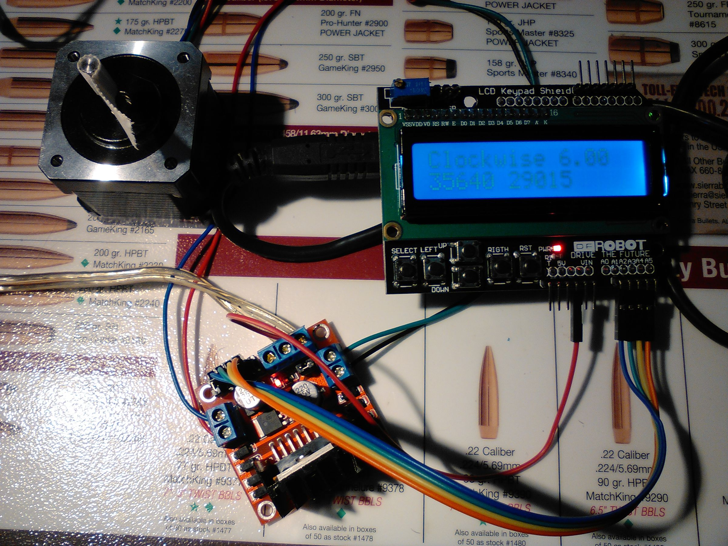 Living With Arduino and the L298N H-Bridge for Bi-Polar Stepper Motor ...