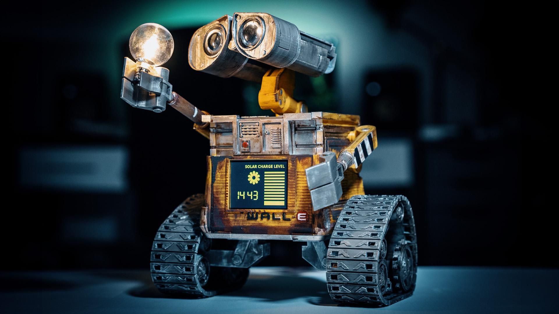 WALL-E Clock & Lamp : 24 Steps (with Pictures) - Instructables