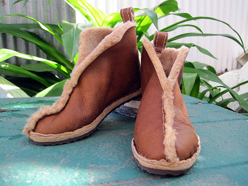 Simple Shearling Boots : 8 Steps (with Pictures) - Instructables