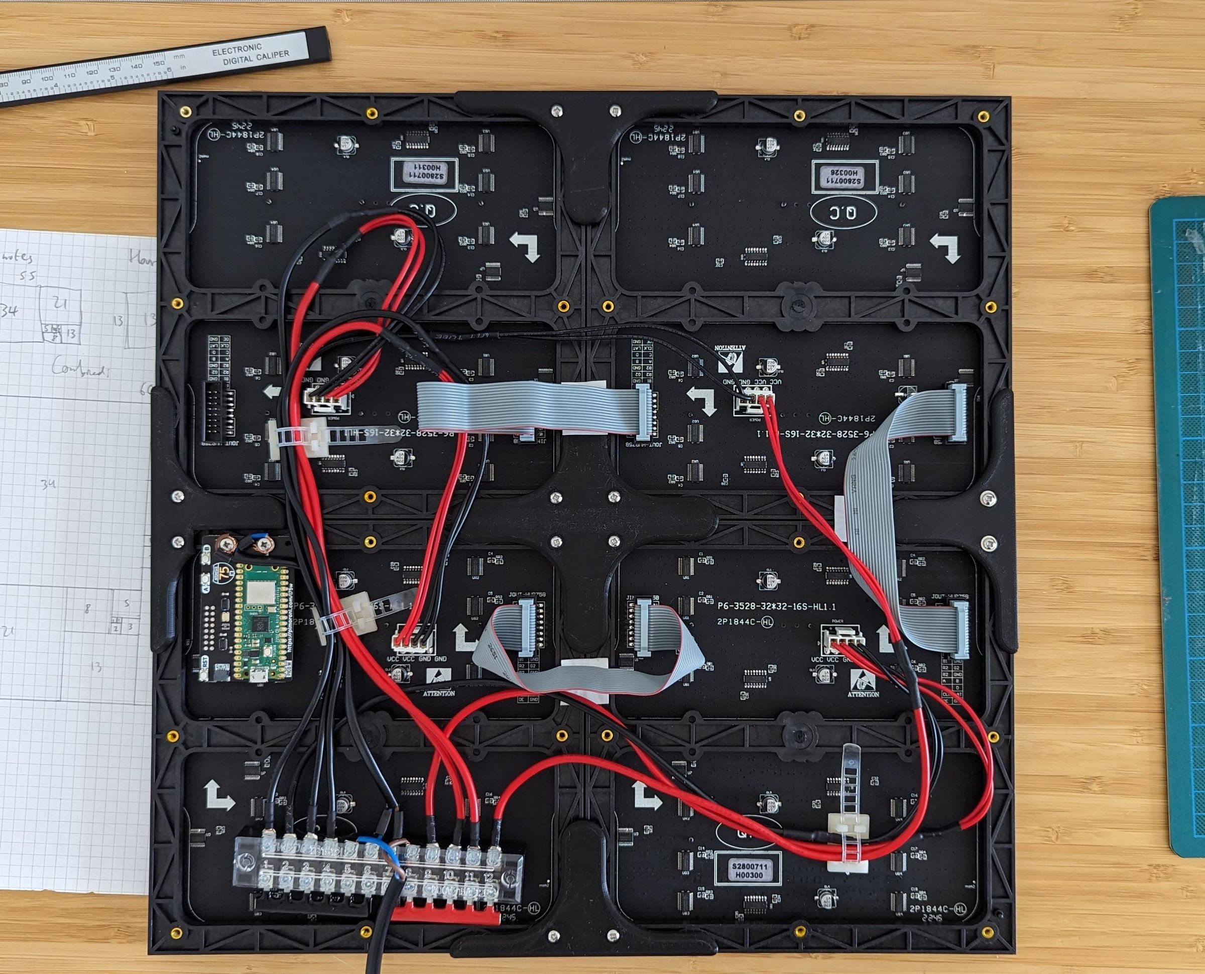 Fibonacci Mondrian Clock : 10 Steps (with Pictures) - Instructables