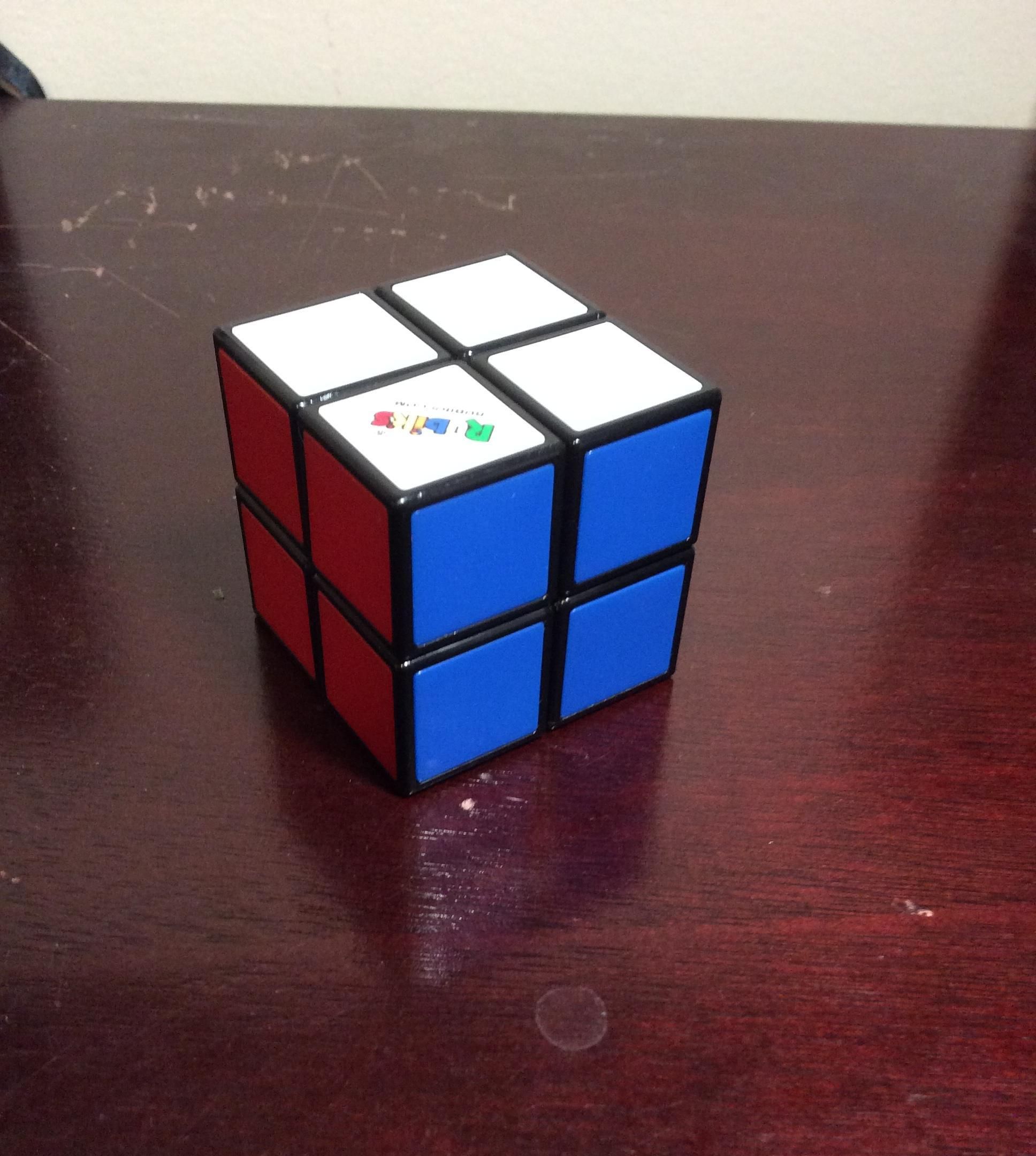 How to Solve a 2×2 Rubik's Cube : 8 Steps - Instructables