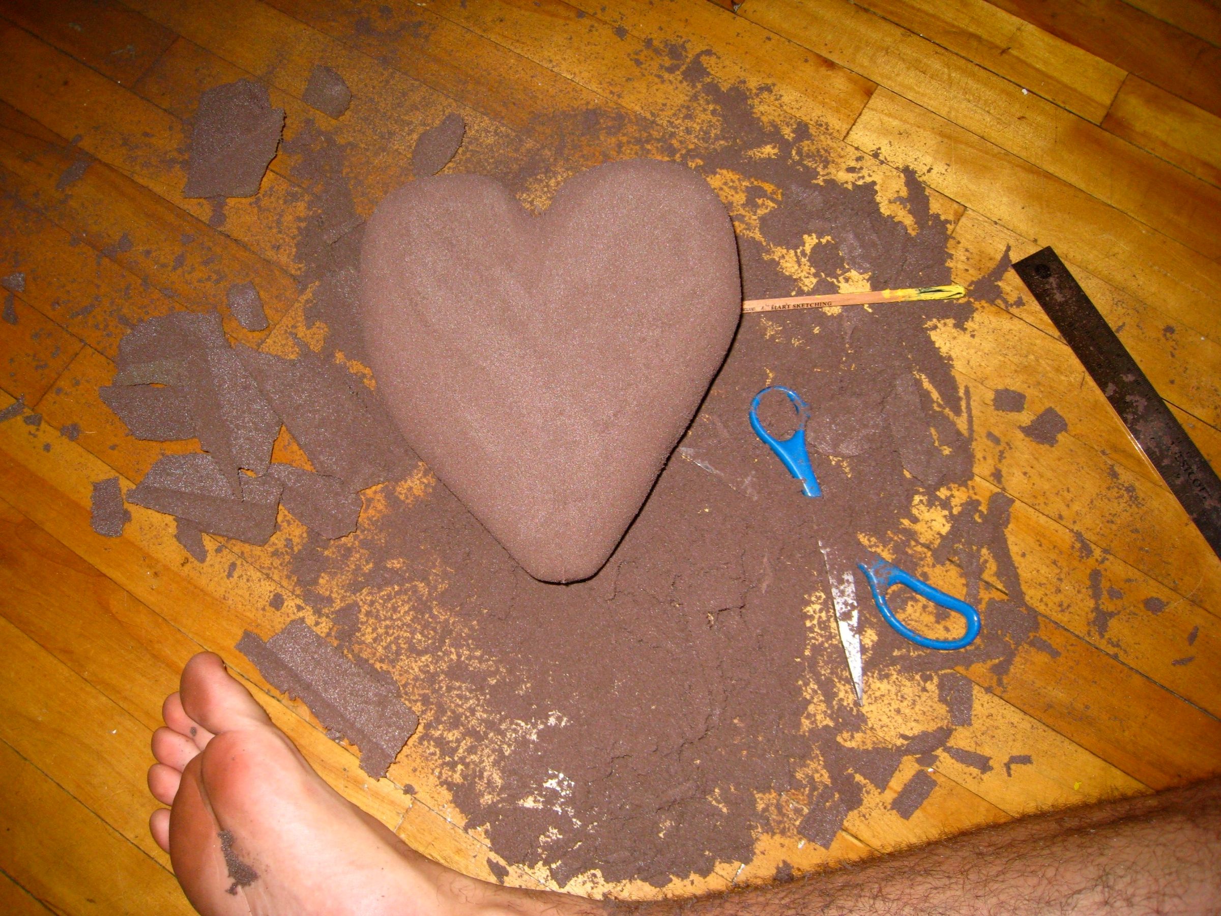 Giant Concrete Heart Charm : 11 Steps (with Pictures) - Instructables