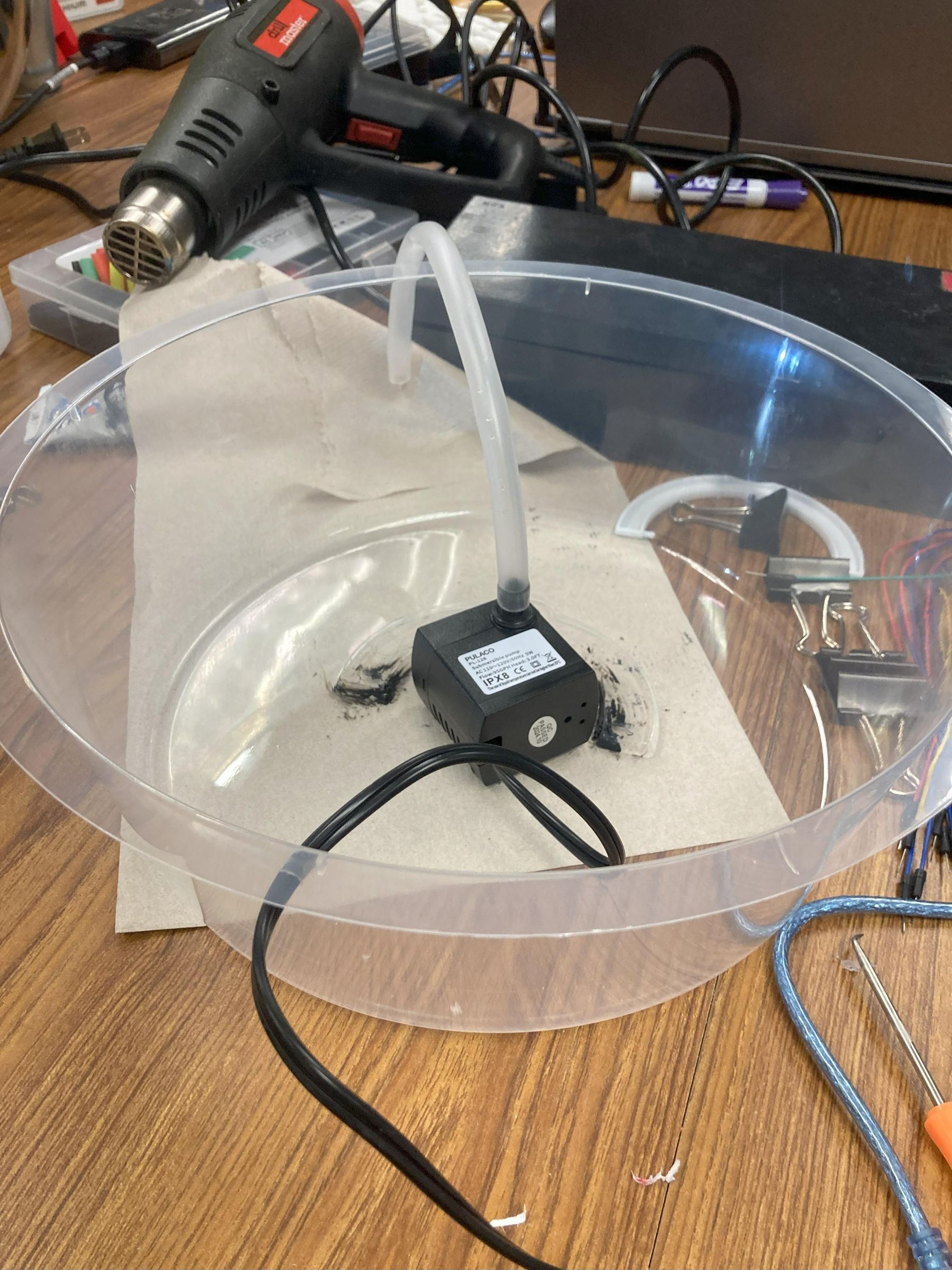Pet Water Fountain Prototype With Arduino Circuit : 6 Steps - Instructables