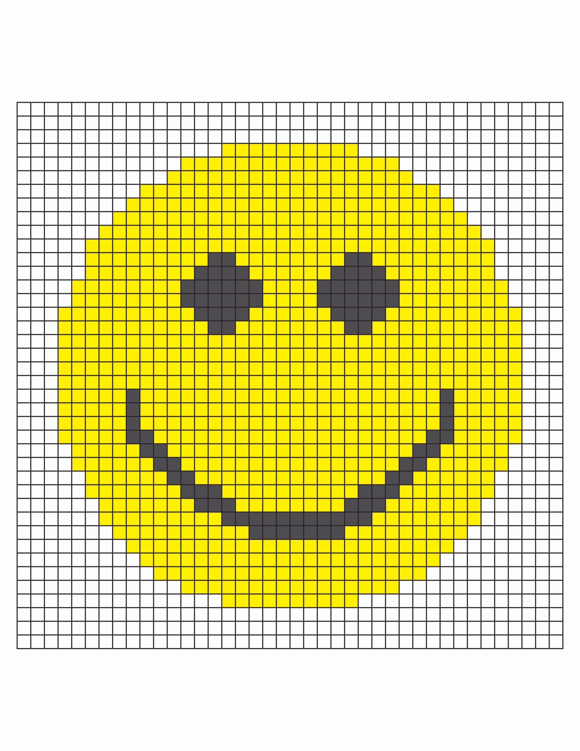 Smiley Graphgan Tapestry Crochet : 5 Steps - Instructables
