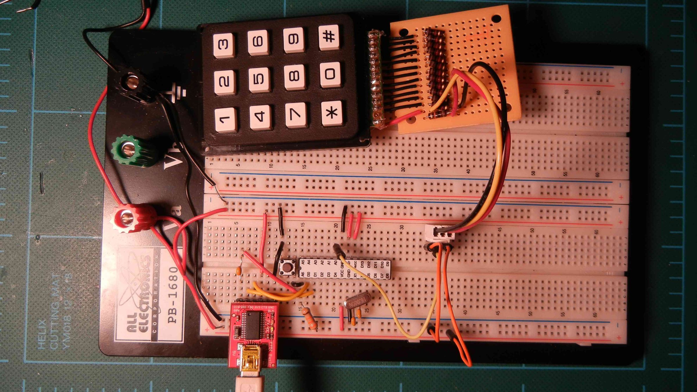 Analog Keypad Backpack : 7 Steps - Instructables