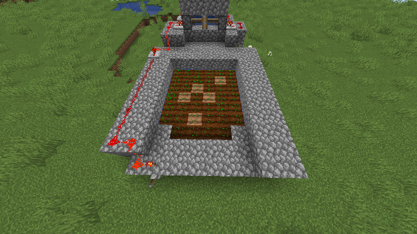 Minecraft Auto-harvest Wheat Farm : 14 Steps - Instructables