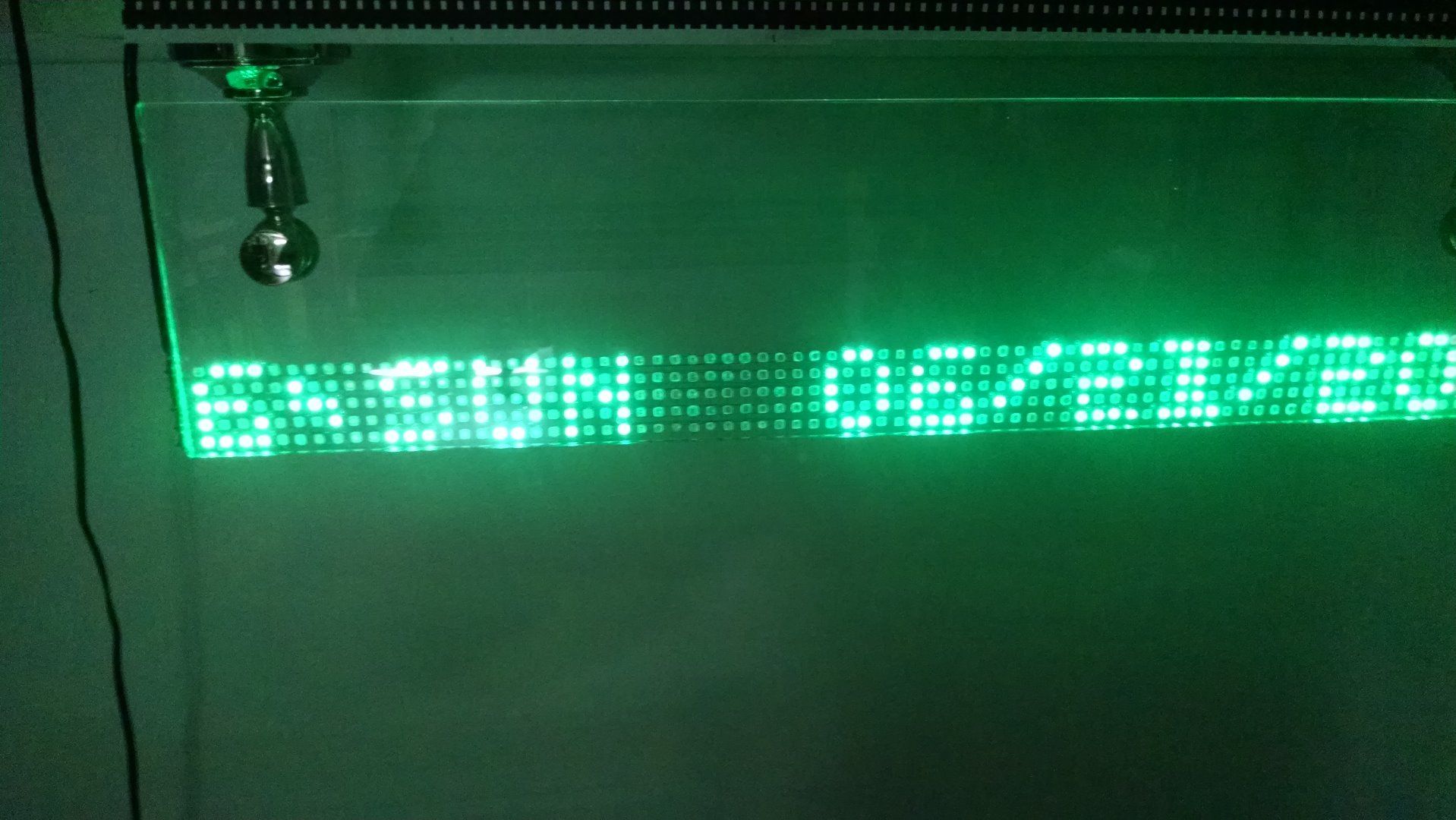 LED on GLASS DISPLAY : 5 Steps - Instructables