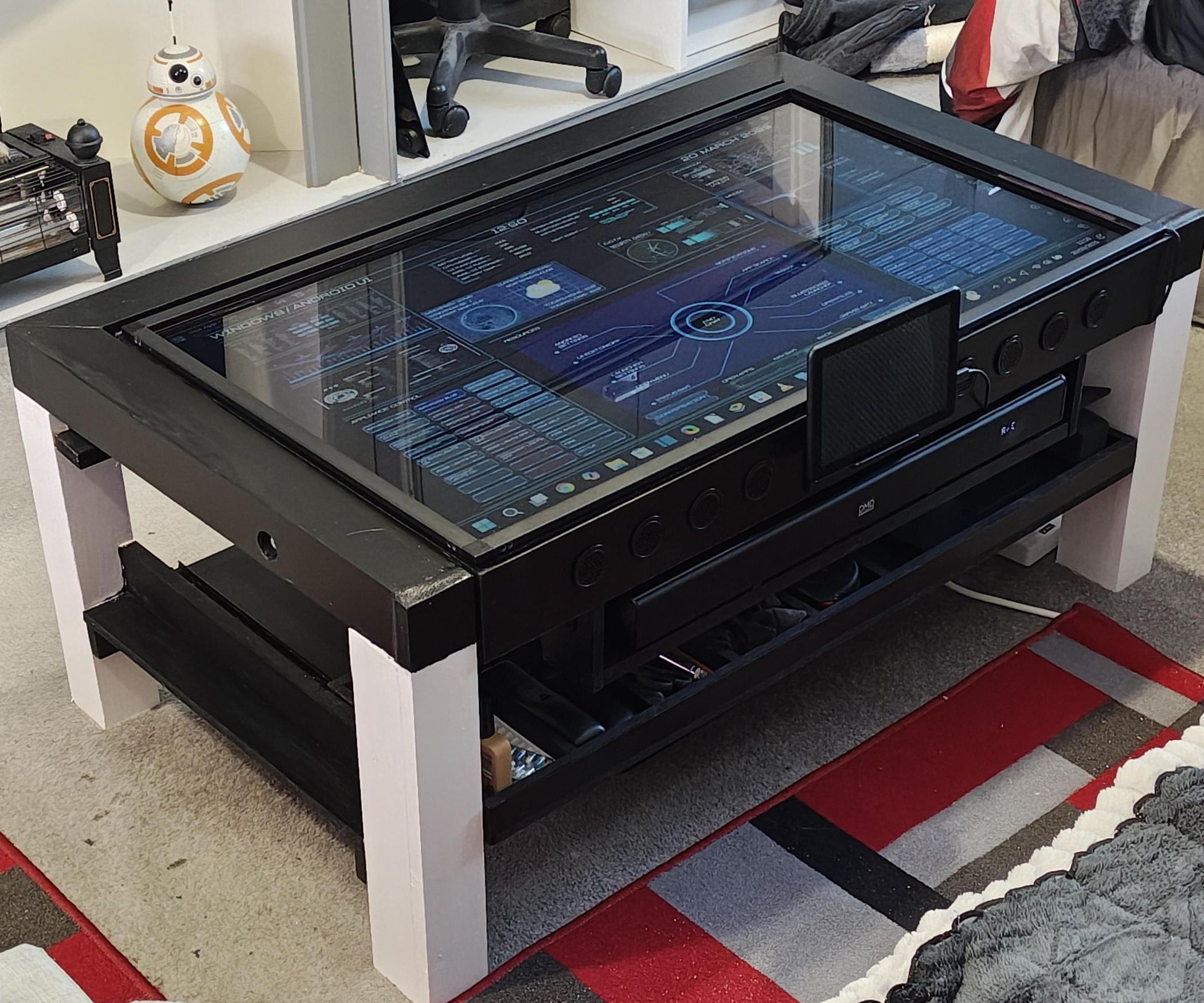 Interactive Multimedia Smart Coffee Table : 16 Steps (with Pictures ...
