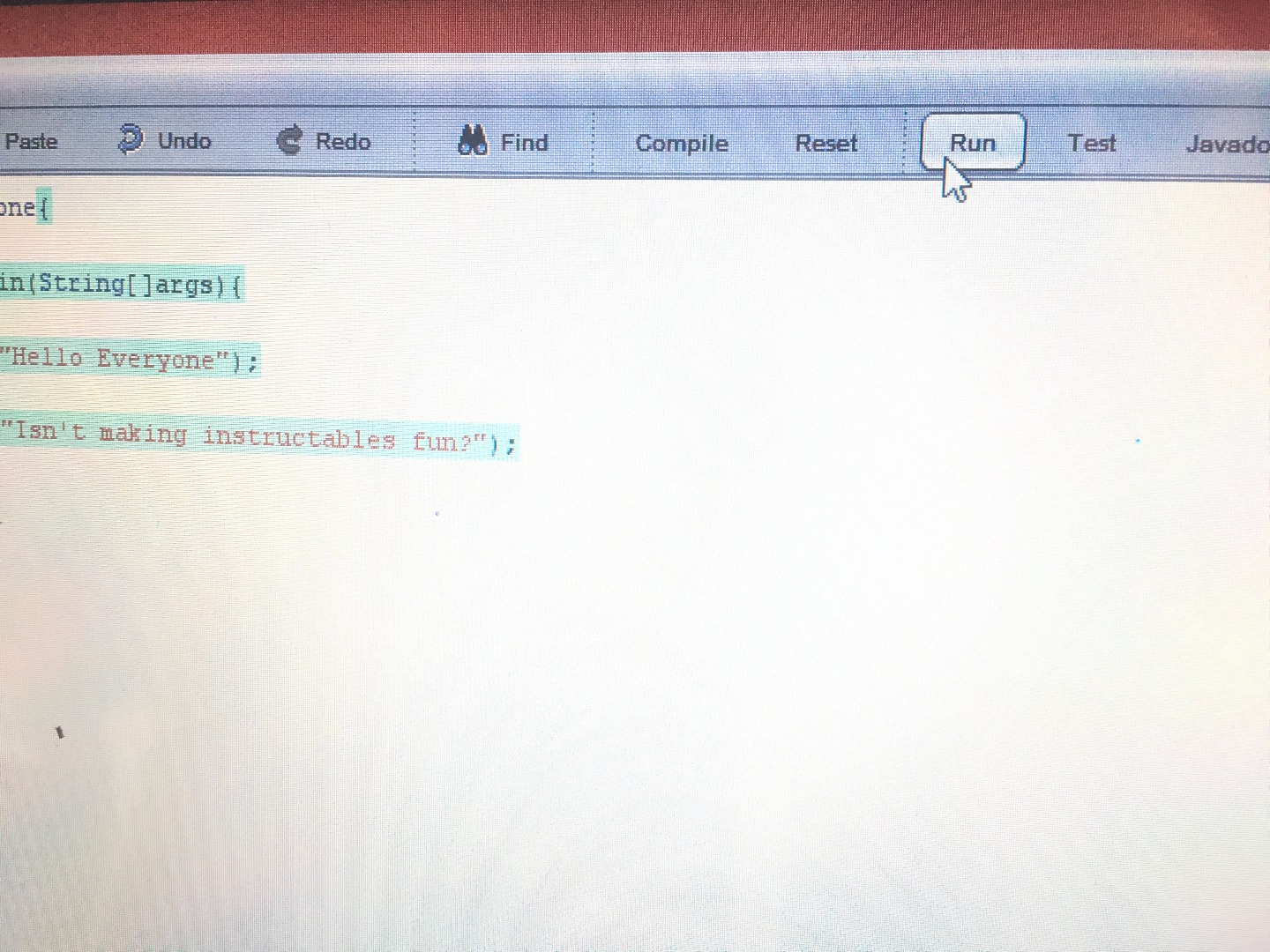 Dr. Java Beginners Program : 10 Steps - Instructables
