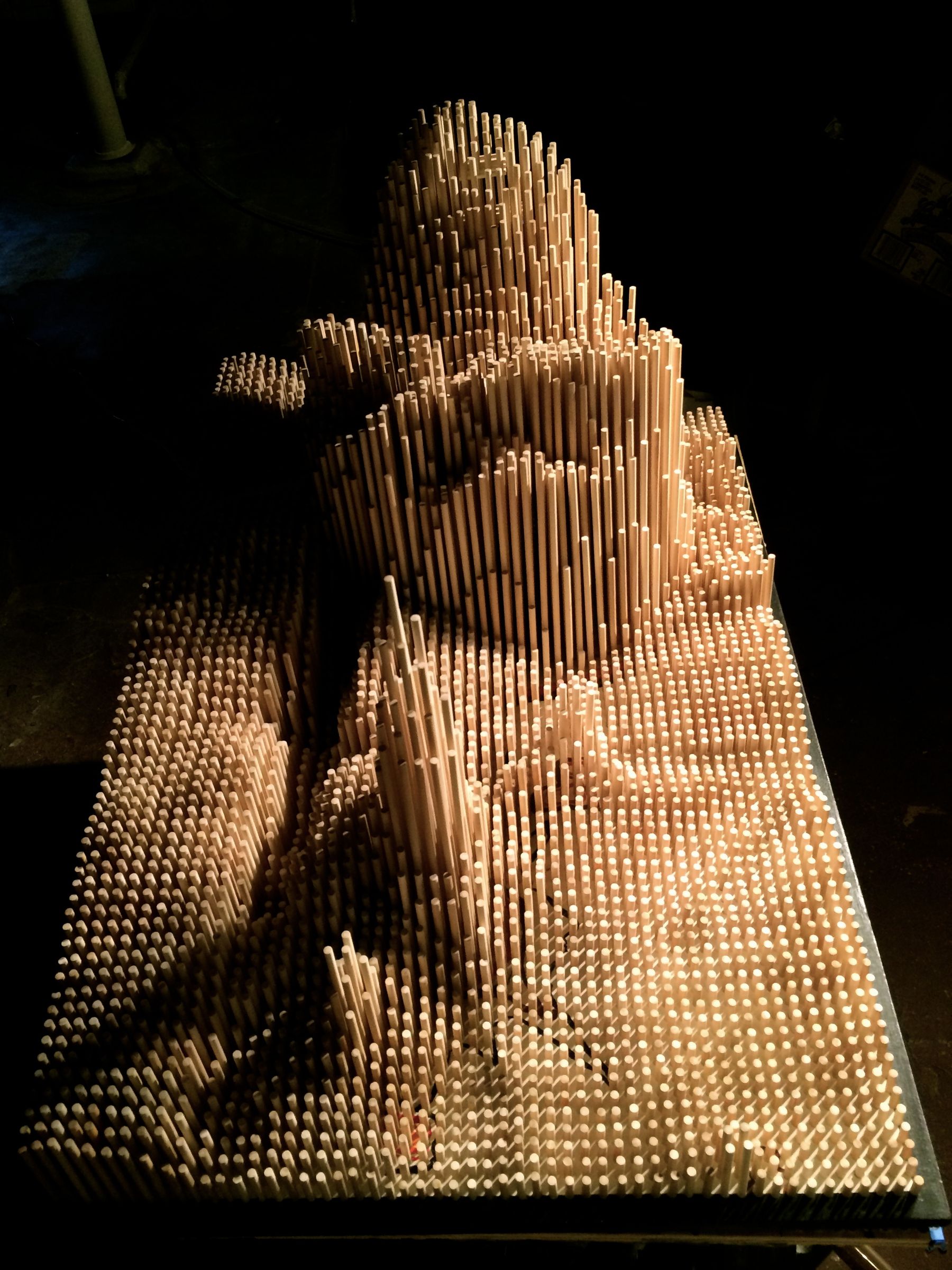 Transform an Image Into a Dowel Rod Sculpture : 7 Steps (with Pictures ...