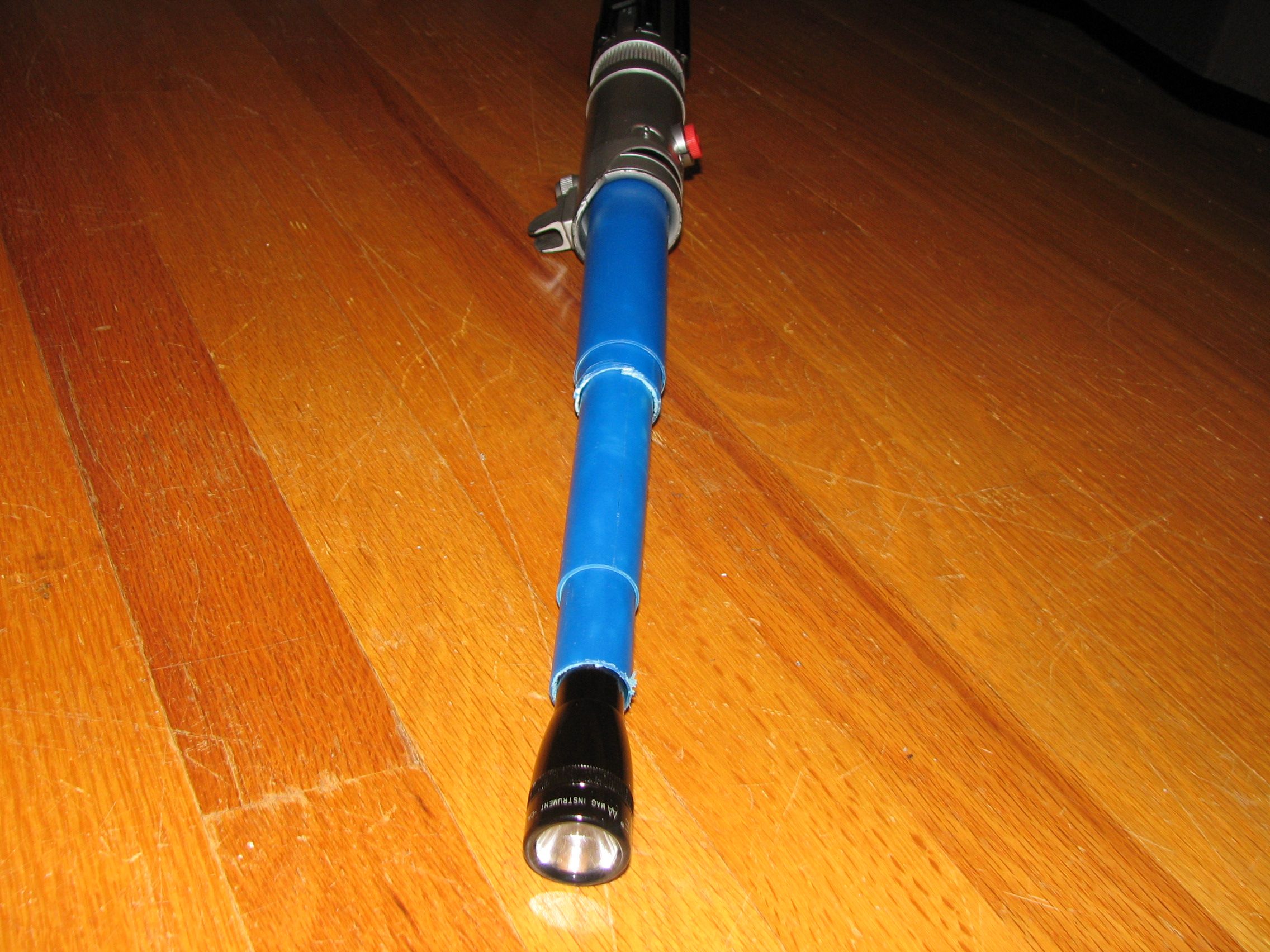 How to Make a Cool Lightsaber Flashlight! : 5 Steps - Instructables