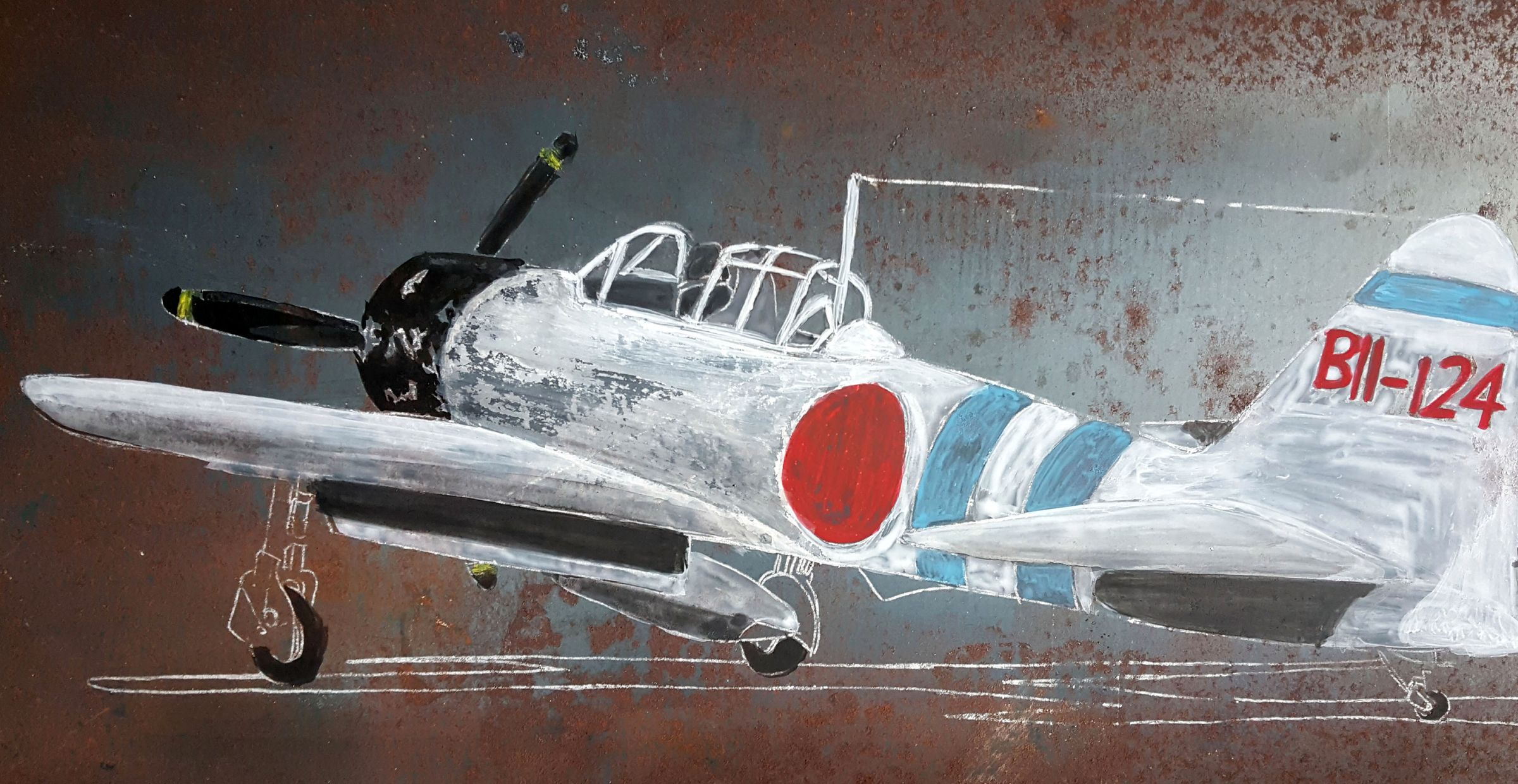 A6M Zero Metal Sign : 3 Steps - Instructables