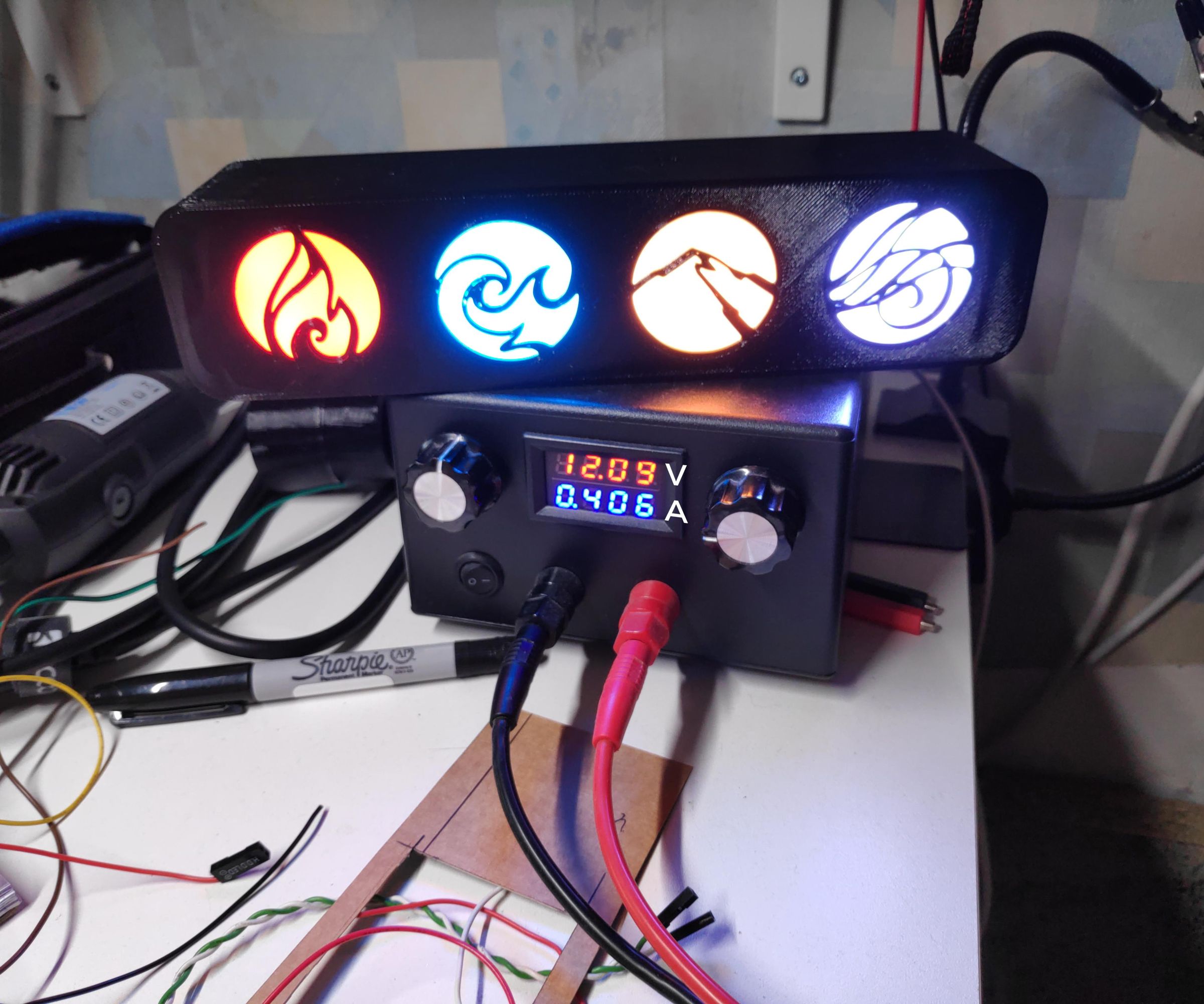 The Decorative Light of Four Elements : 8 Steps (with Pictures ...