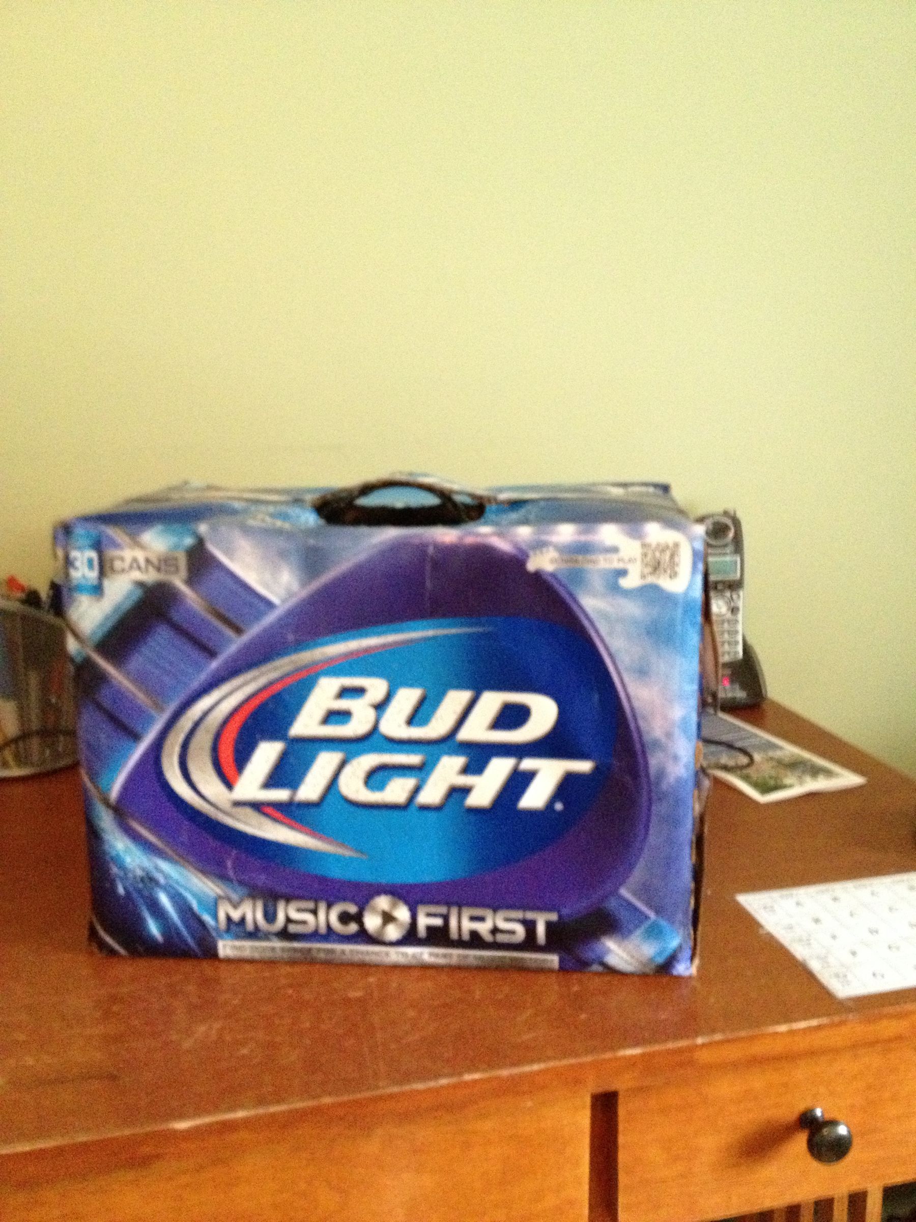Customized Speaker Box- Bud Light : 5 Steps - Instructables
