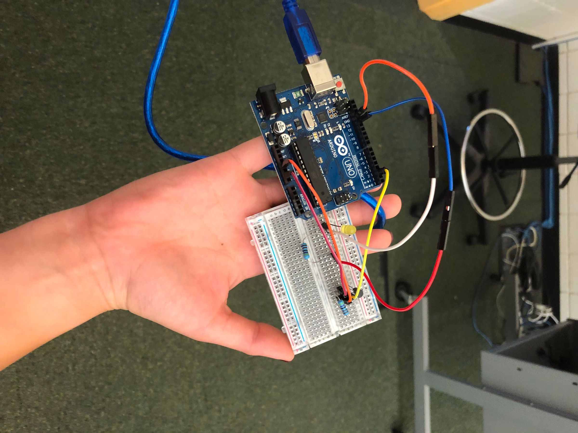 Temperature Sensor Using Arduino Uno : 4 Steps (with Pictures ...