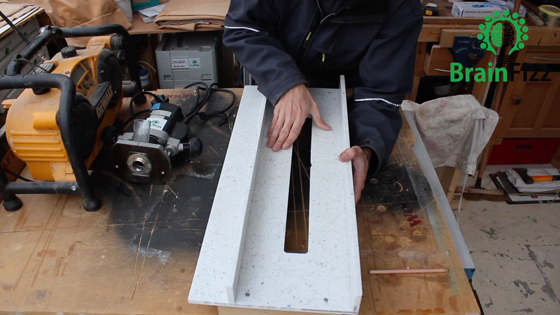 How to Use a Router Planer & Surfacing Jig to Thickness & Flatten Rough ...