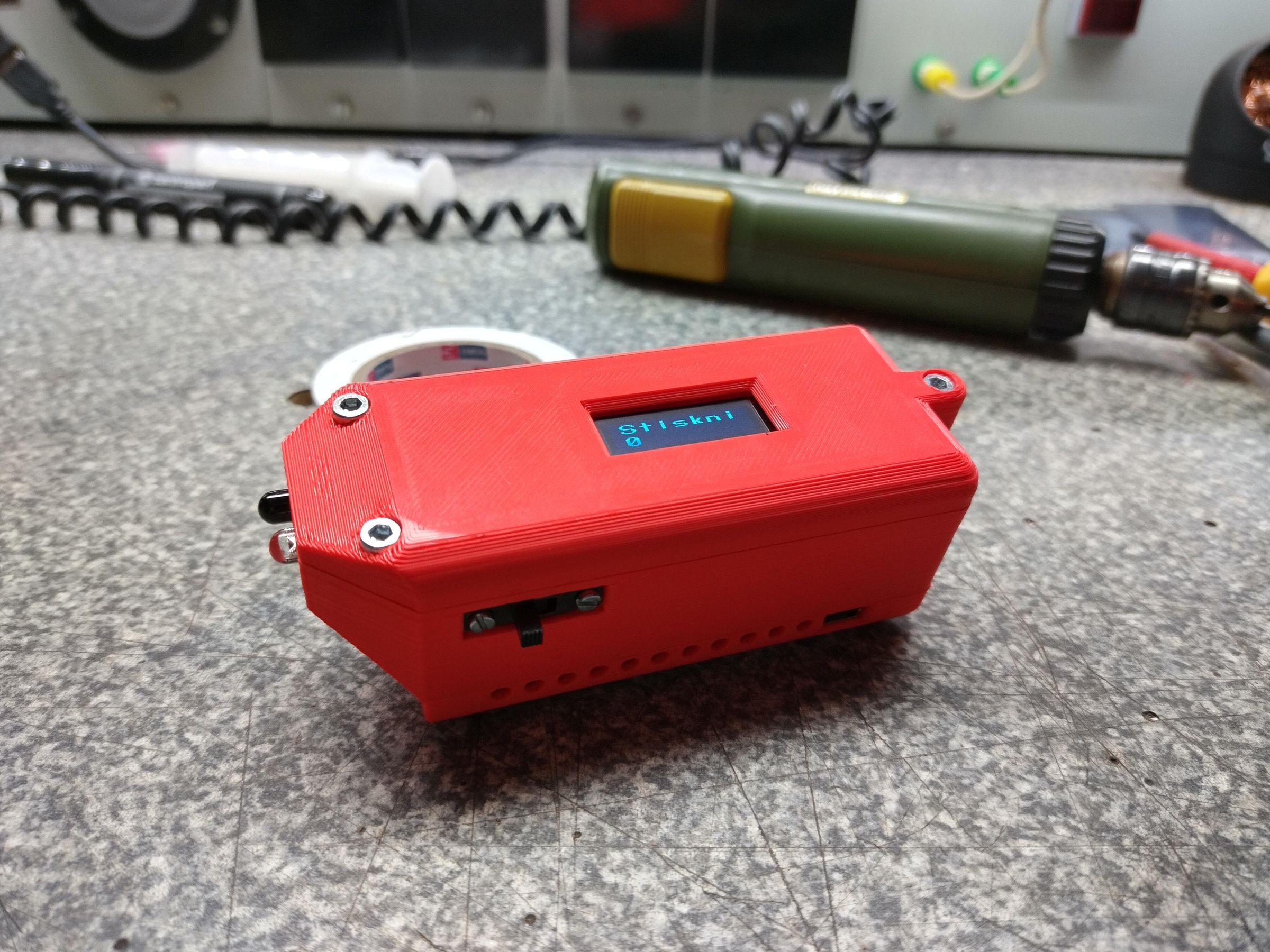 DIY Non-Contact Tachometer (RPM Meter) With Arduino and IR Sensor : 5 ...