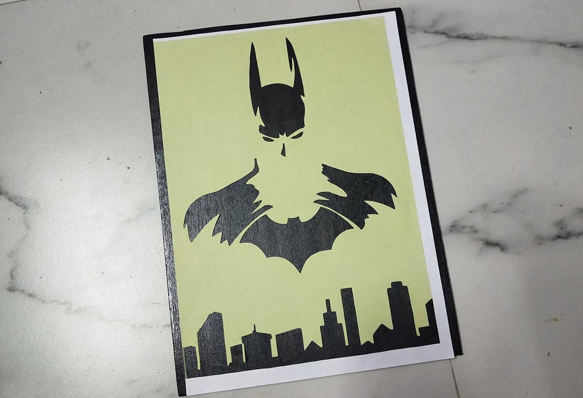 BATMAN | String Art : 6 Steps (with Pictures) - Instructables