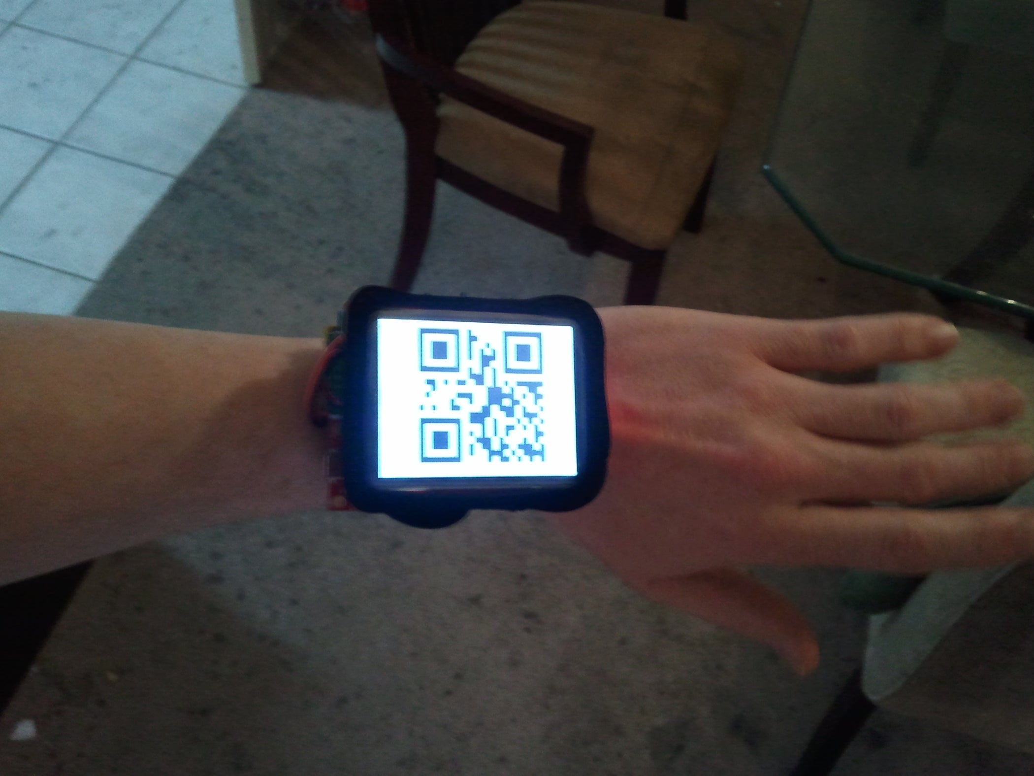 QR Code Digital Watch - Instructables