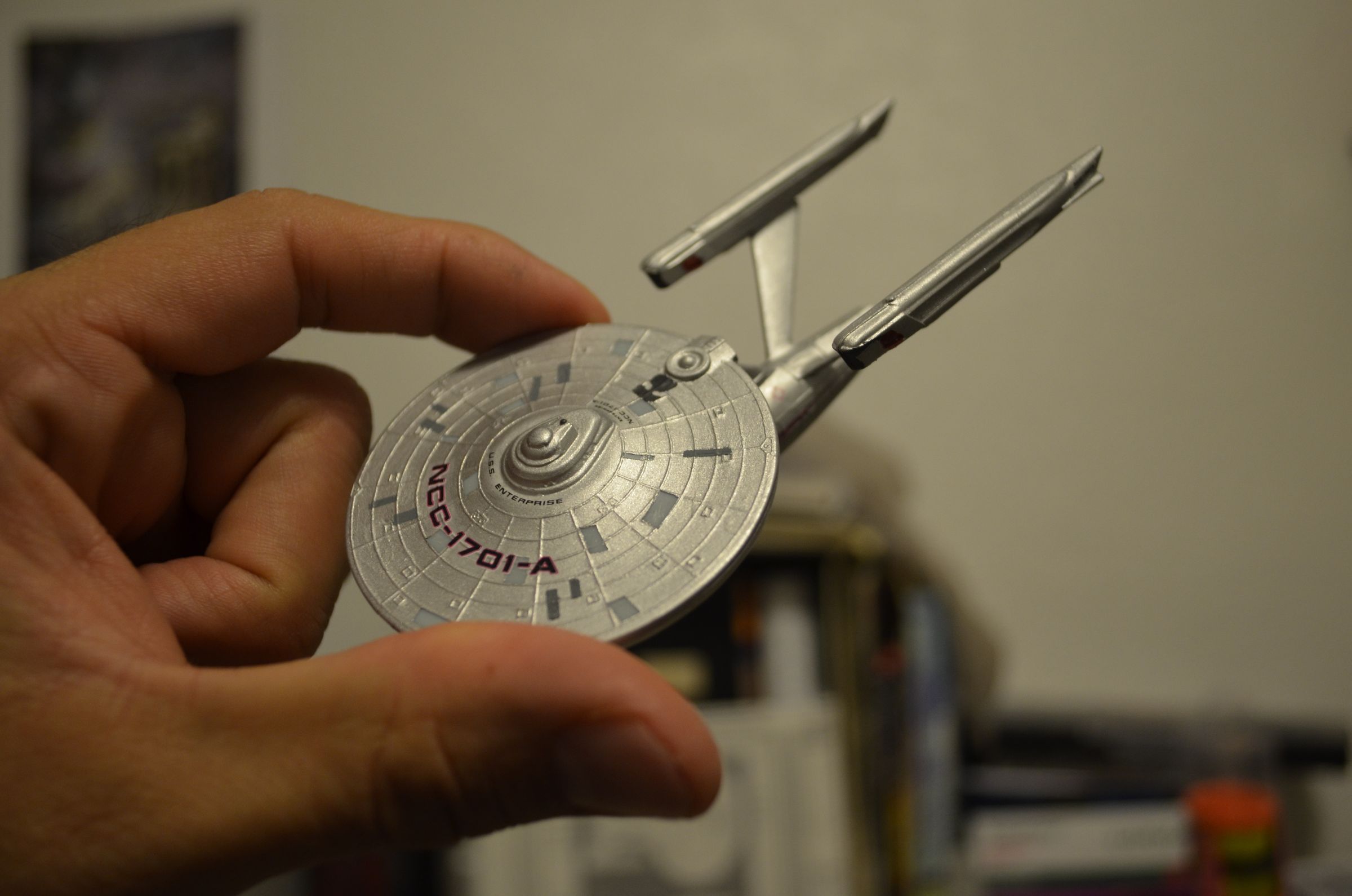 Custom Painting a Starship Model, Aztec-Style-Masking : 4 Steps ...